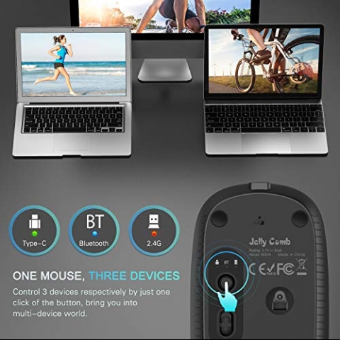 Jelly Comb MS04 Type C Wireless Mouse 36376