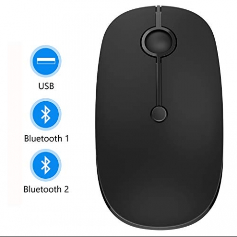 Jelly Comb MS02B Triple Mode Bluetooth Mouse 36362