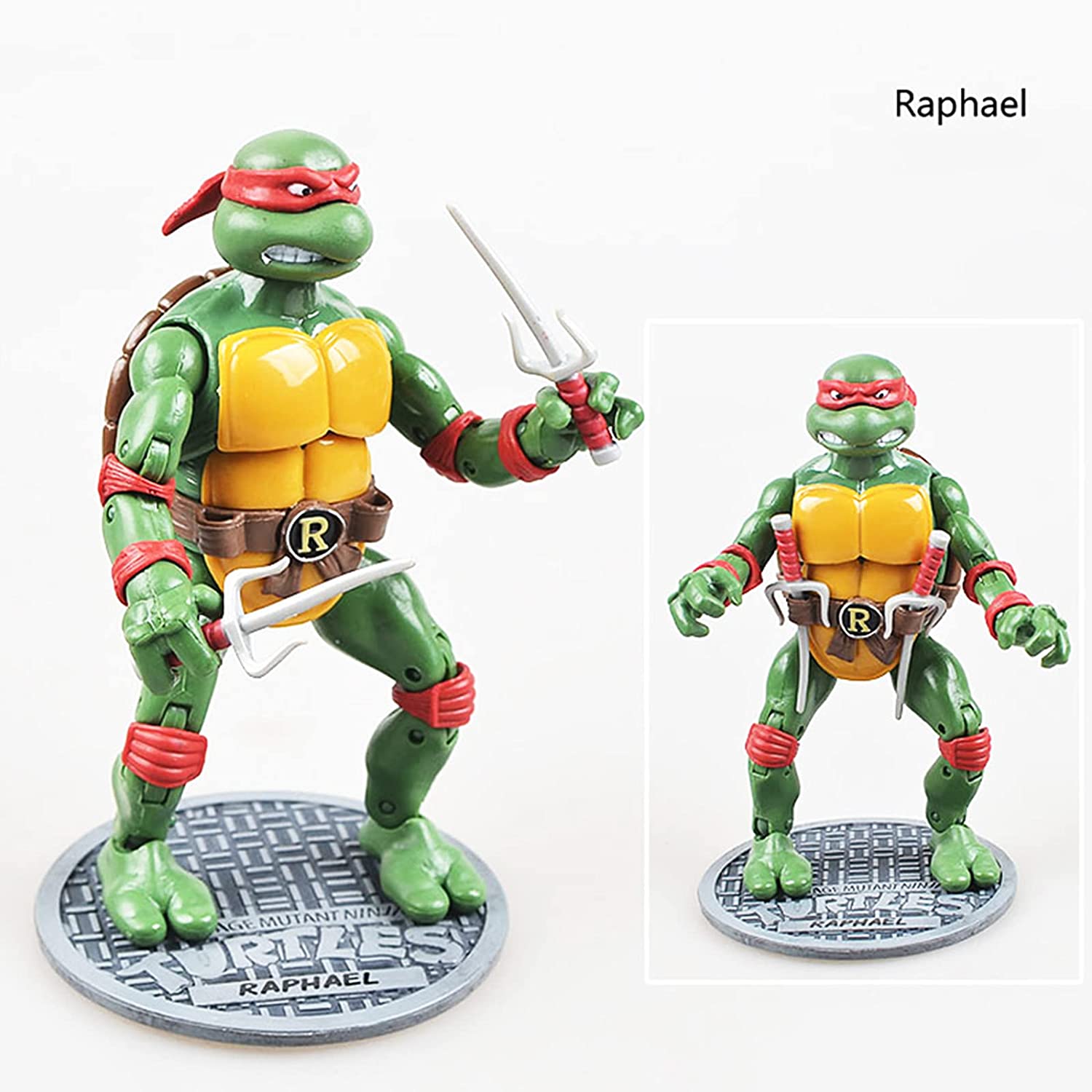 4 Teenage Mutant Ninja Turtles Movable Aksiyon Figür(4parça) 55288
