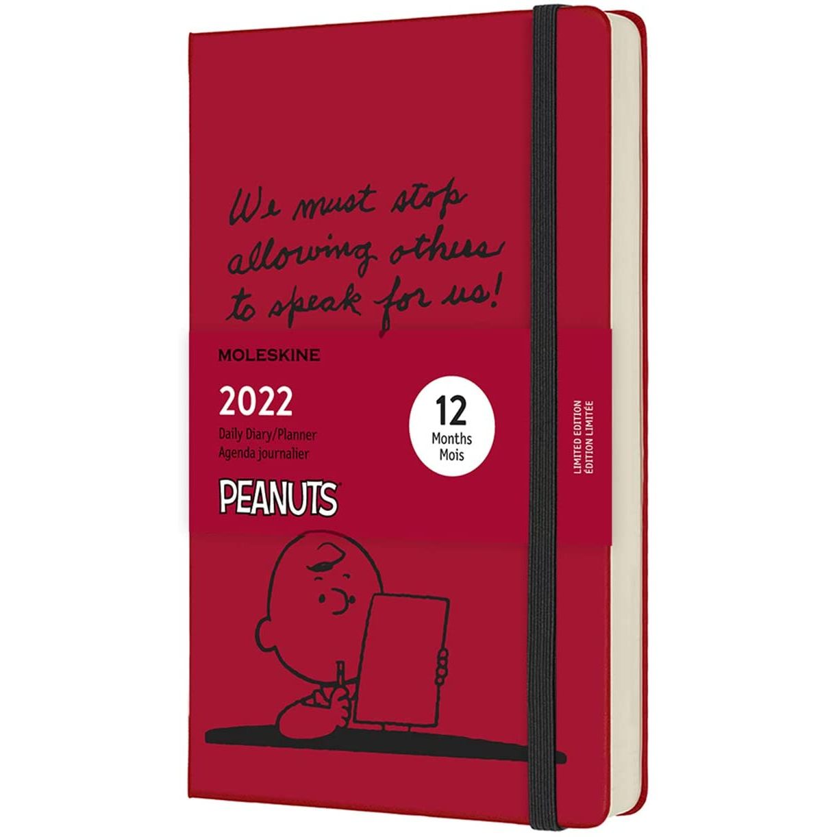 Moleskine Limited Edition Peanuts 12 Ay 2022 Günlük Planlayıcı 58630
