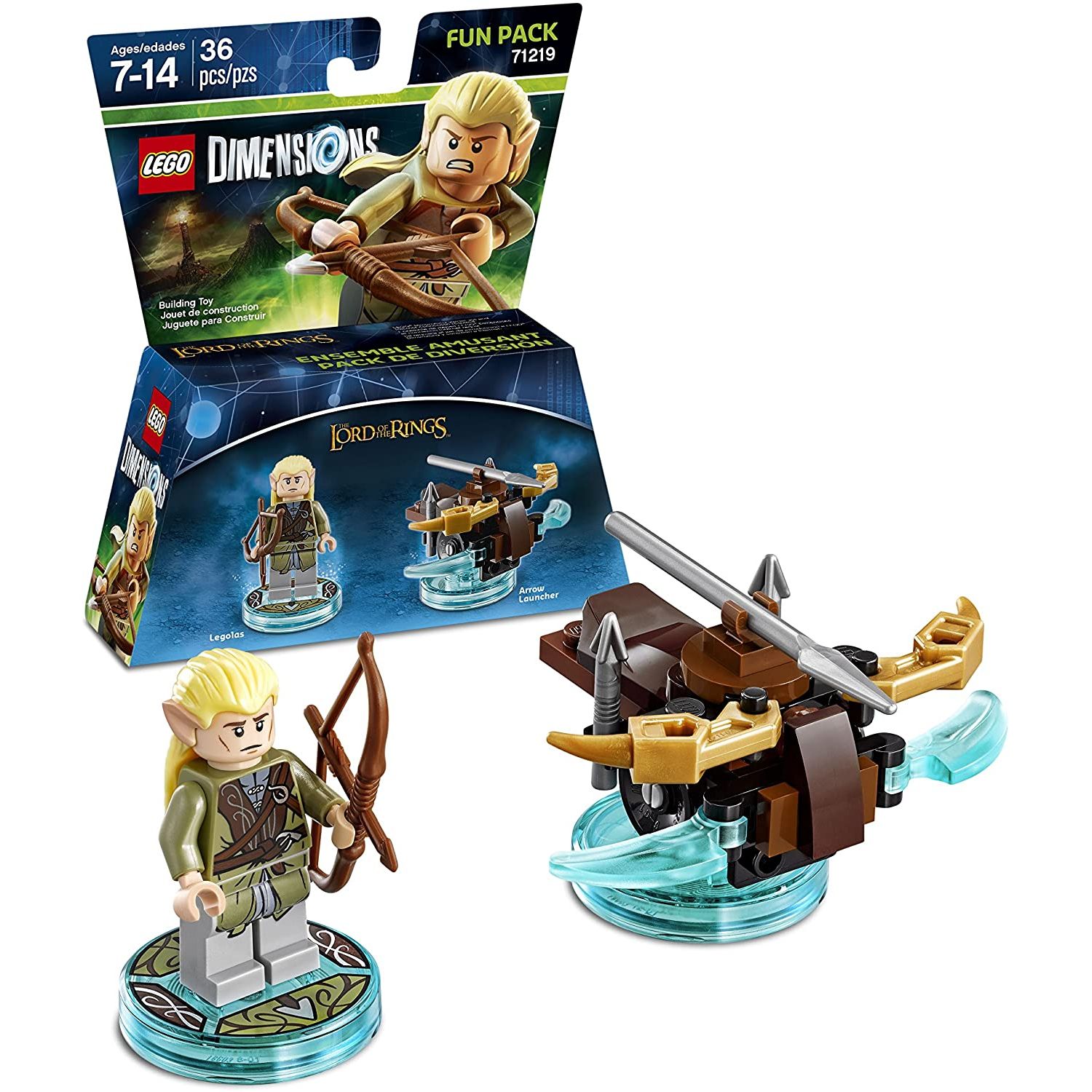 LEGO Dimensions Lord Of The Rings Legolas Level Paketi 71214