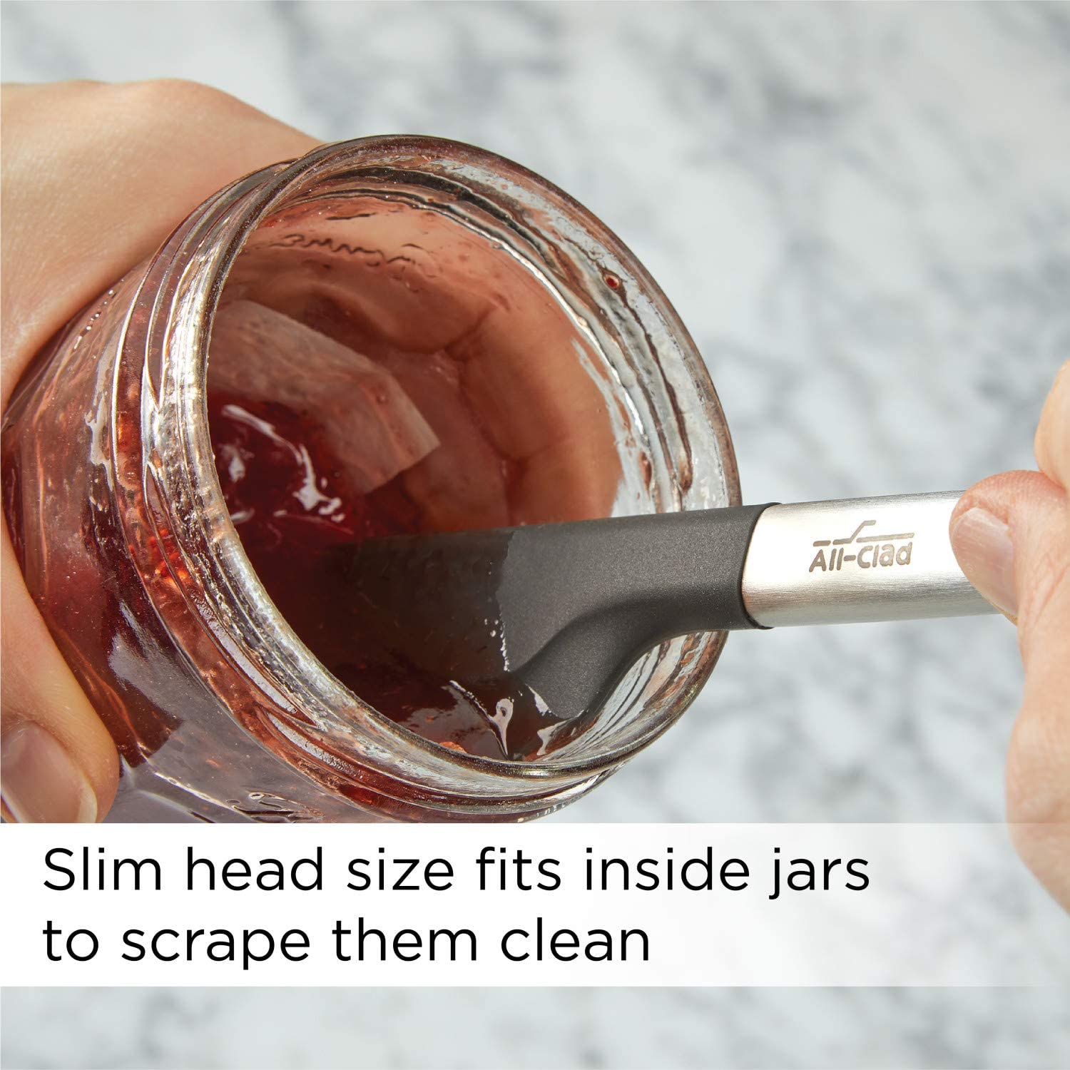 All Clad Silikon Spatula Seti(5 Parça, Siyah) 72643