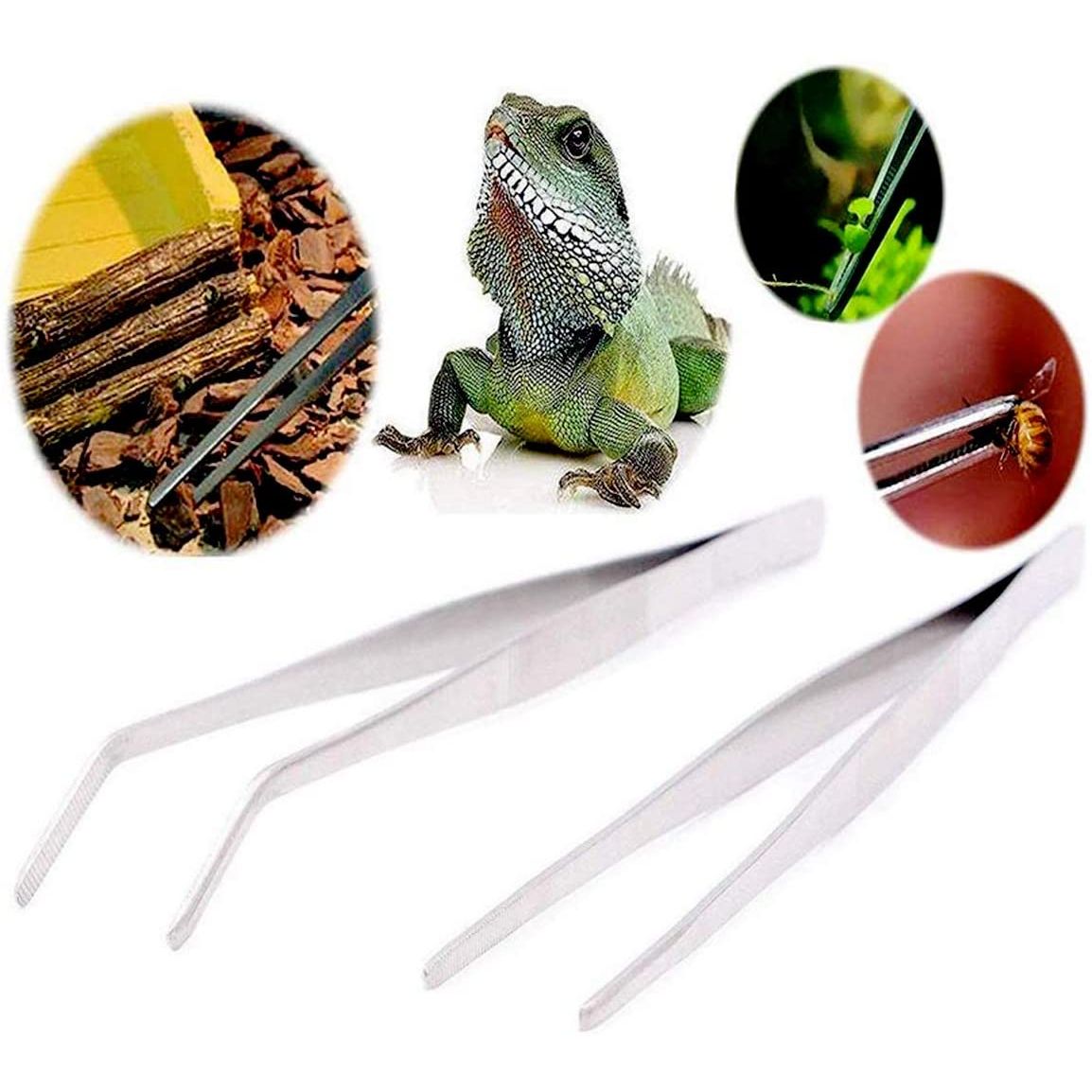 MOOZON Paslanmaz Çelik Mutfak Cımbızı(2 Parça, Gümüş) 74271