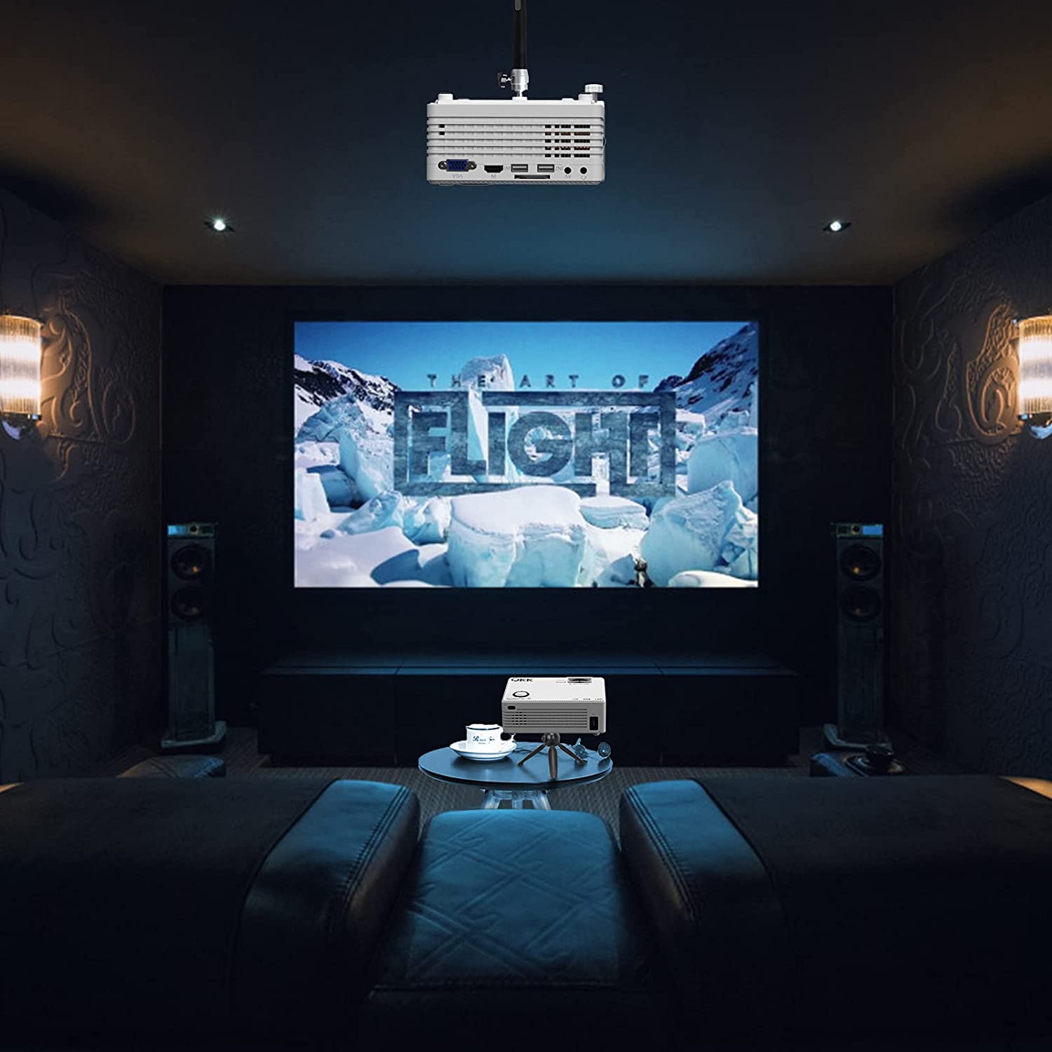 QXK MOSECO 2022 Taşınabilir Projeksiyon Cihazı(1080P) 75785