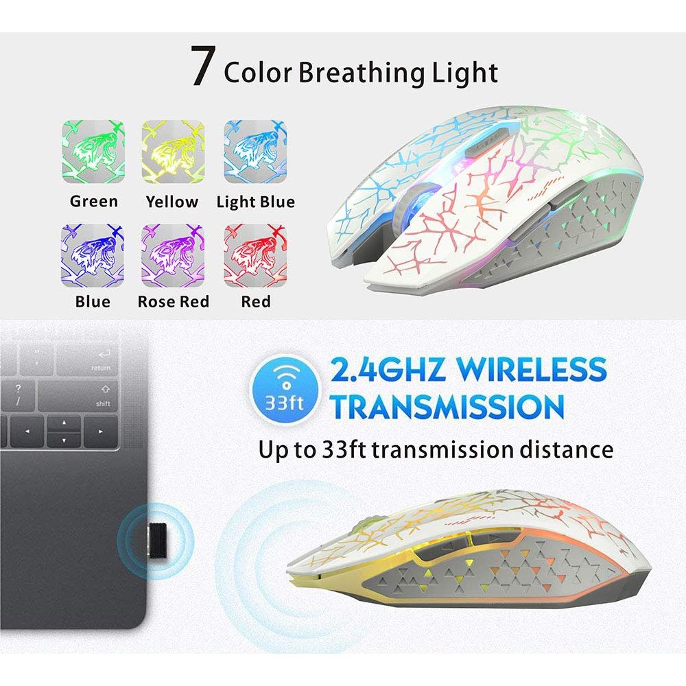 Picktech Q8 Wireless Gaming Ergonomik Mouse 11065