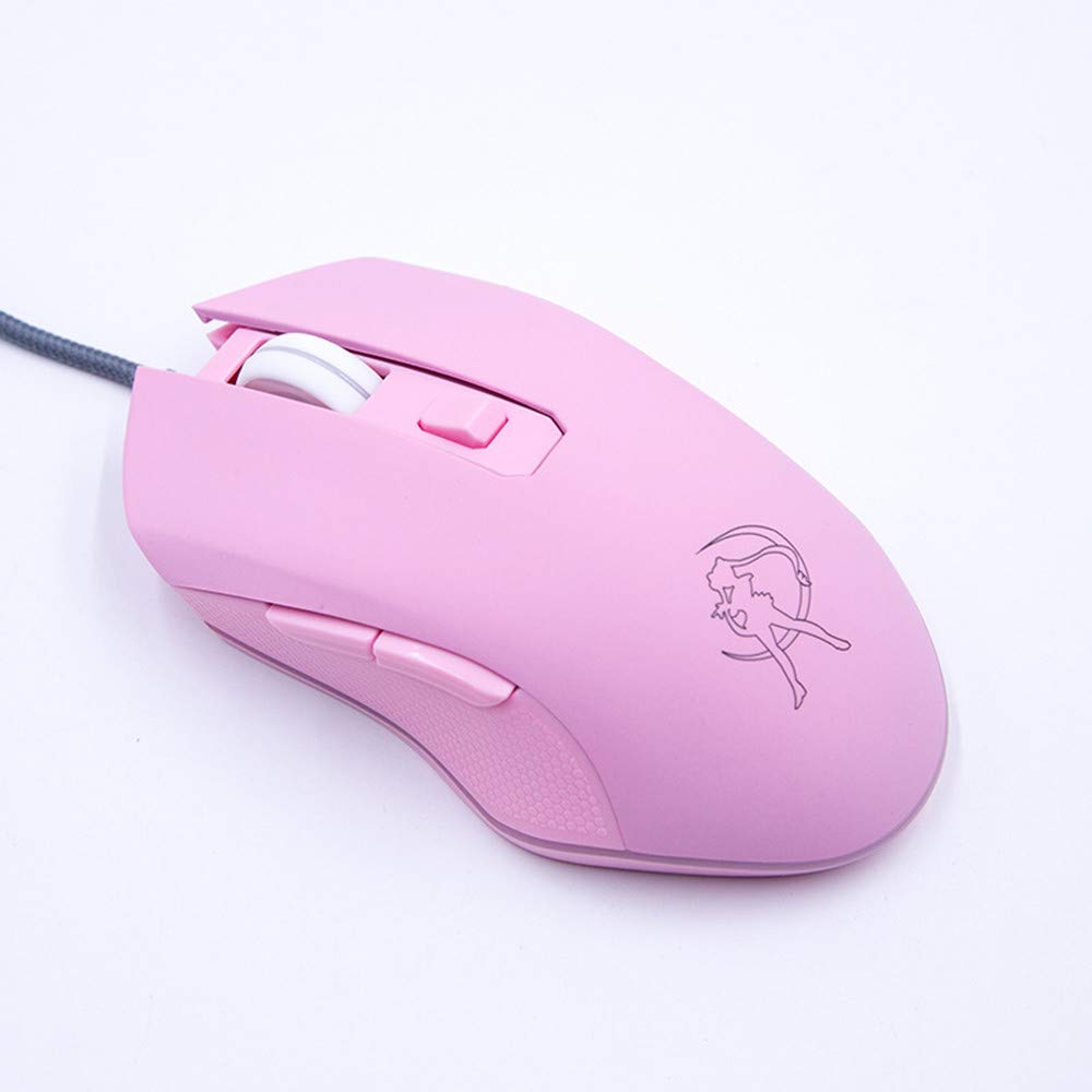 FIYOO Pembe Ergonomik Gaming Mouse 11197