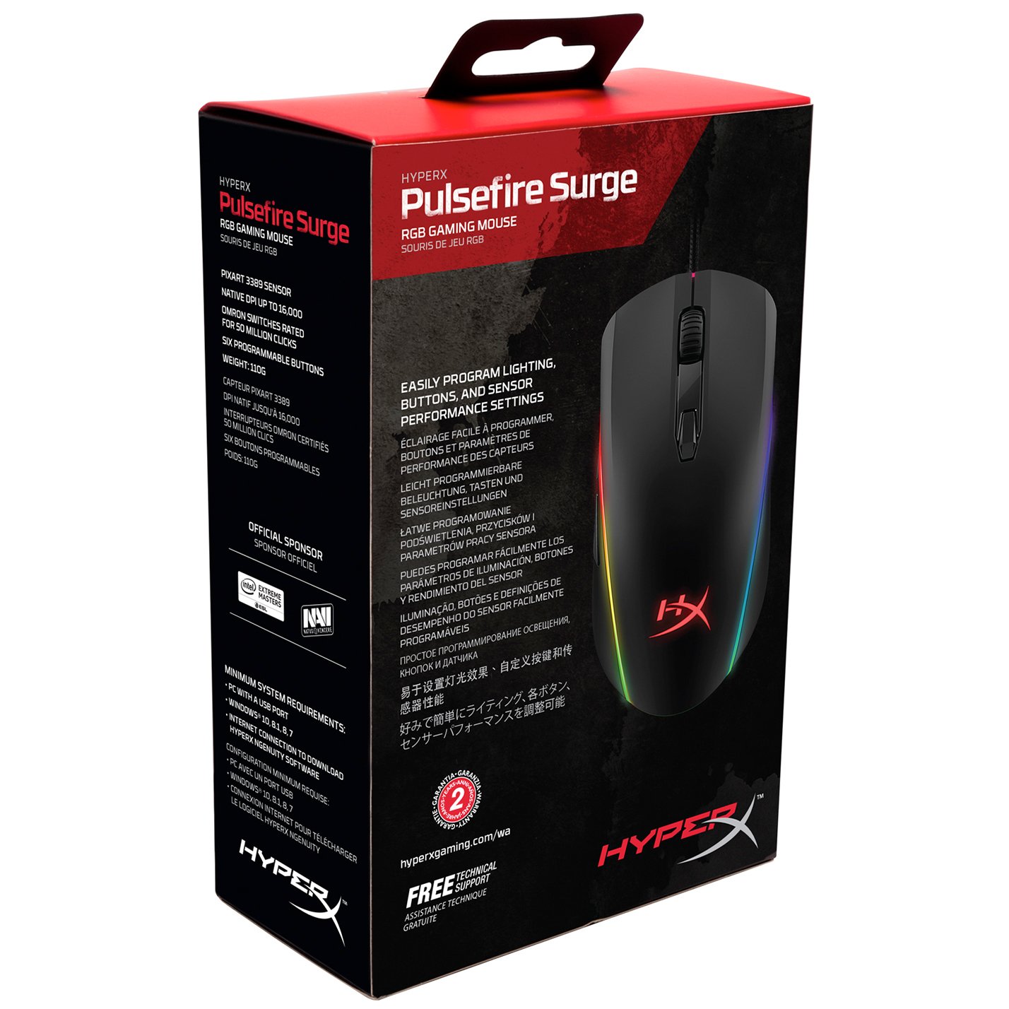 HyperX Pulsefire Surge Gaming Mouse 11331
