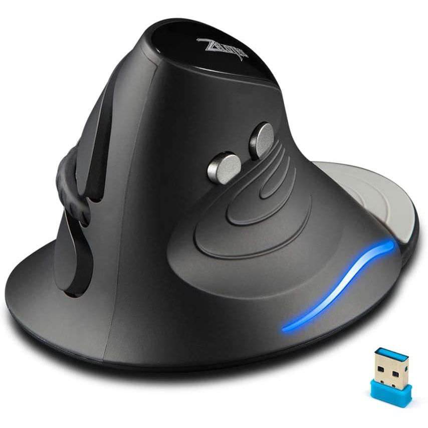 zelotes Bluetooth Dikey Ergonomik Mouse (Siyah) 42380