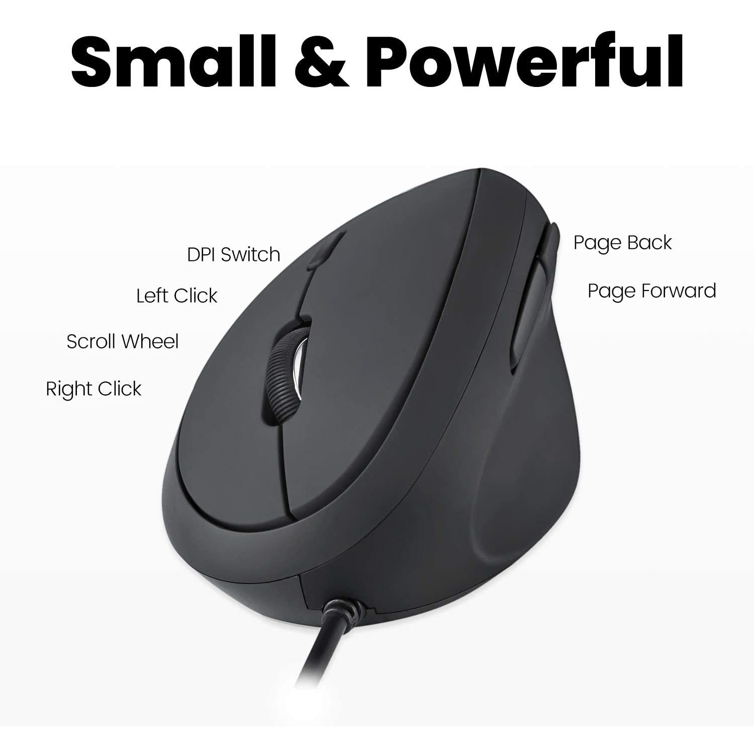 Perixx PERIMICE-519 Kablolu Ergonomik Vertical(Dikey) Mouse 42328