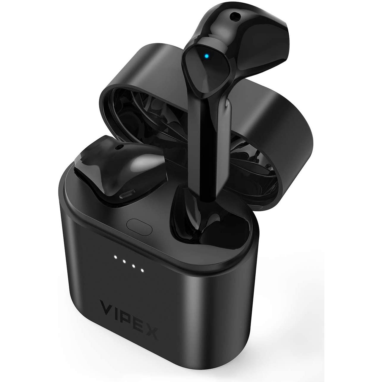 VIPEX Bluetooth Kablosuz Kulak İçi Kulaklık (Siyah) 43787