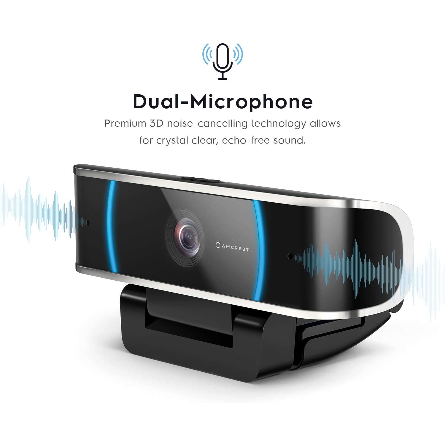 Amcrest USB 5-Megapixel Webcam 45476