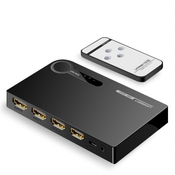 UGREEN 4K 3 Portlu HDMI Hub Adaptör 27281
