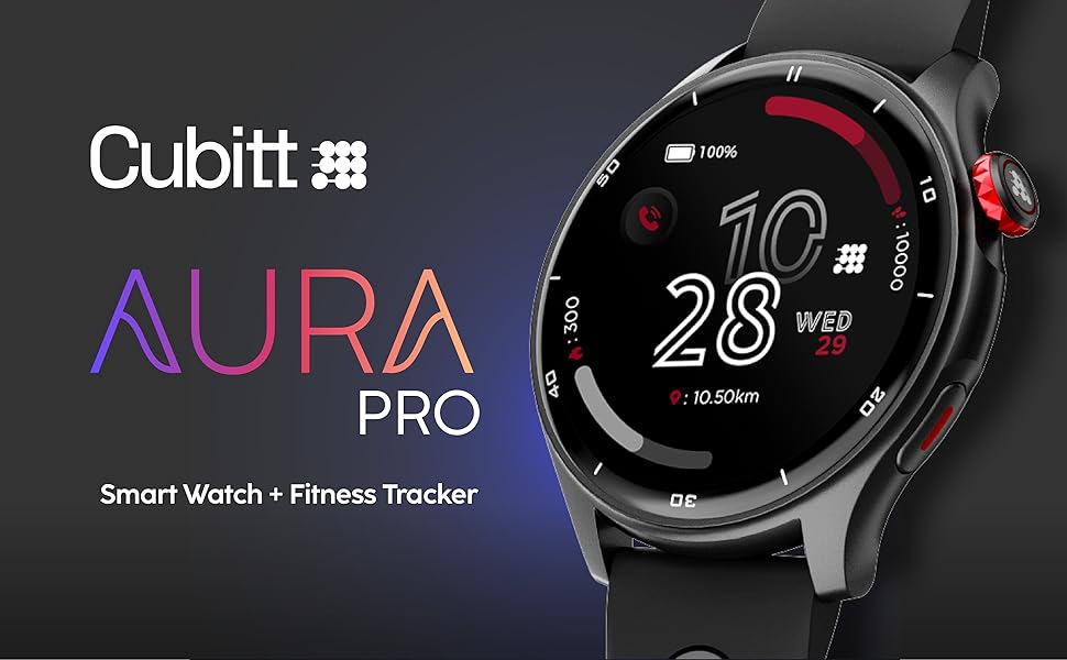 Cubitt Aura Pro Akıllı Saat/Fitness Takip Cihazı 90373
