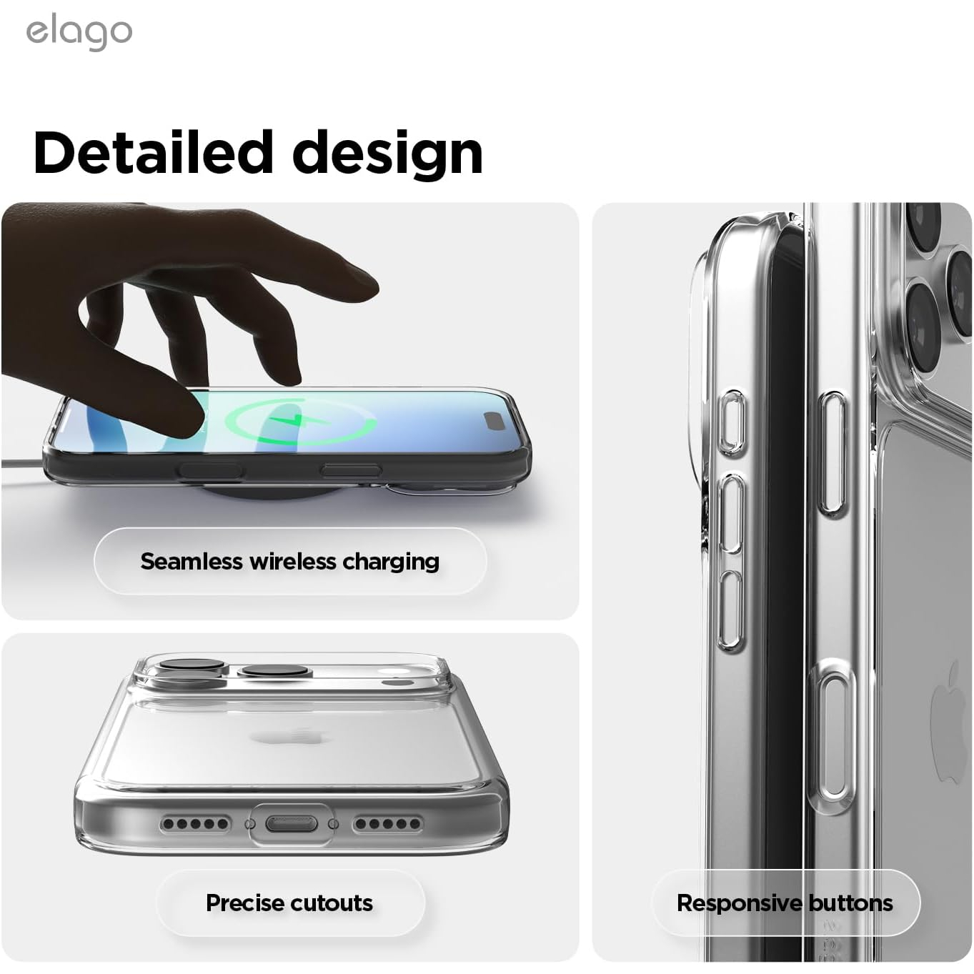 elago Apple iPhone 17 Pro Max Şeffaf Kılıf 97147