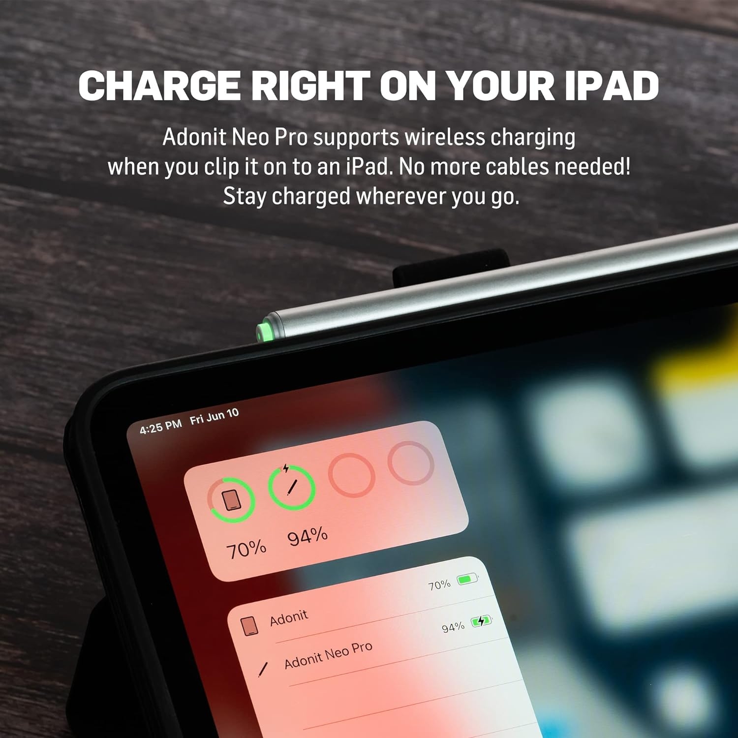 Adonit Neo Pro Manyetik Bağlantılı Stylus Kalem 89138