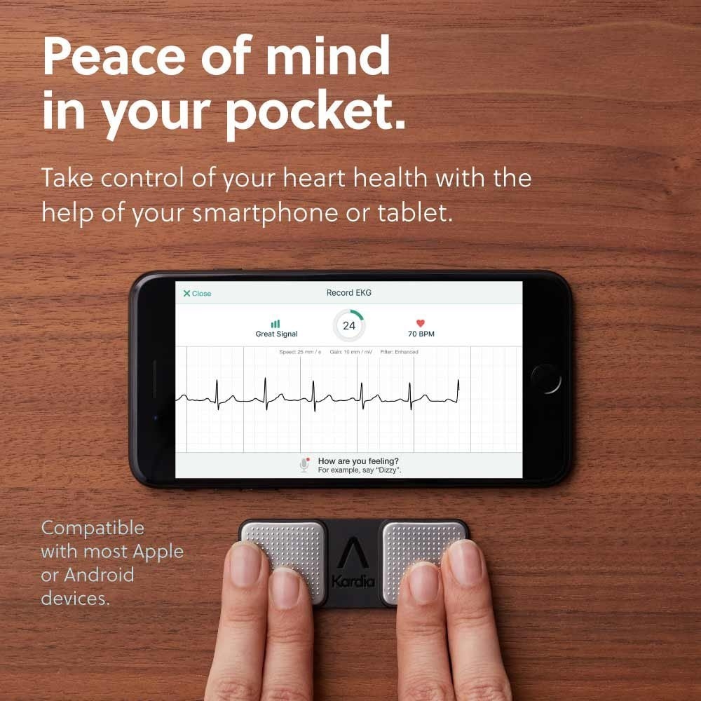 Alivecor Akıllı Mini EKG Kardiyo Cihazı 7144