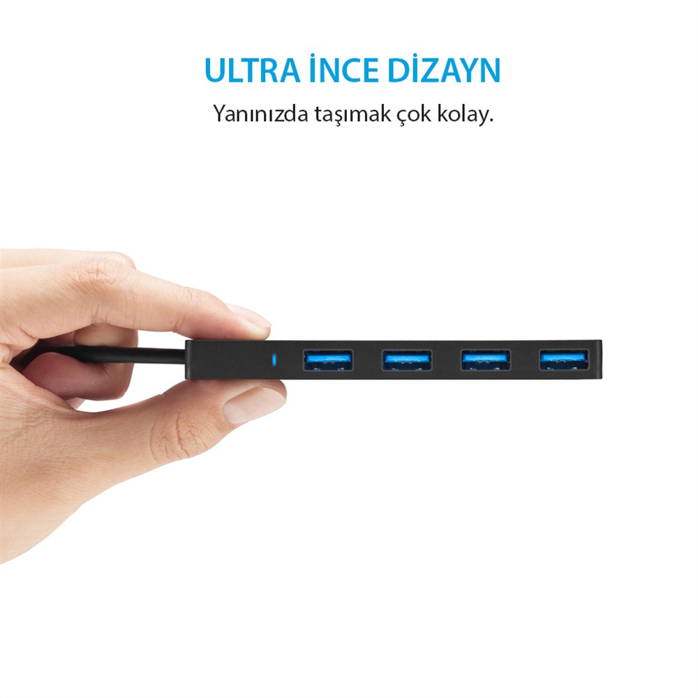 Anker 4 Port Ultra Slim Data Hub 1740