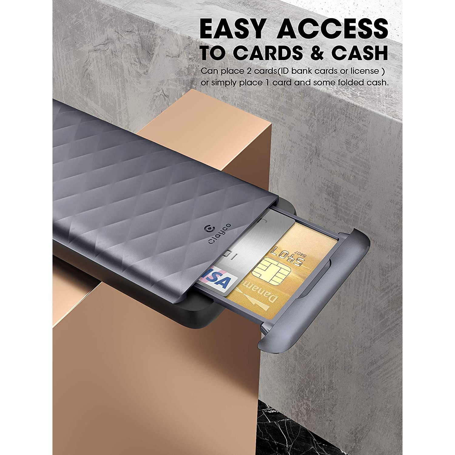 Clayco iPhone 12 Pro Max Argos Serisi Cüzdan Kılıf 36852