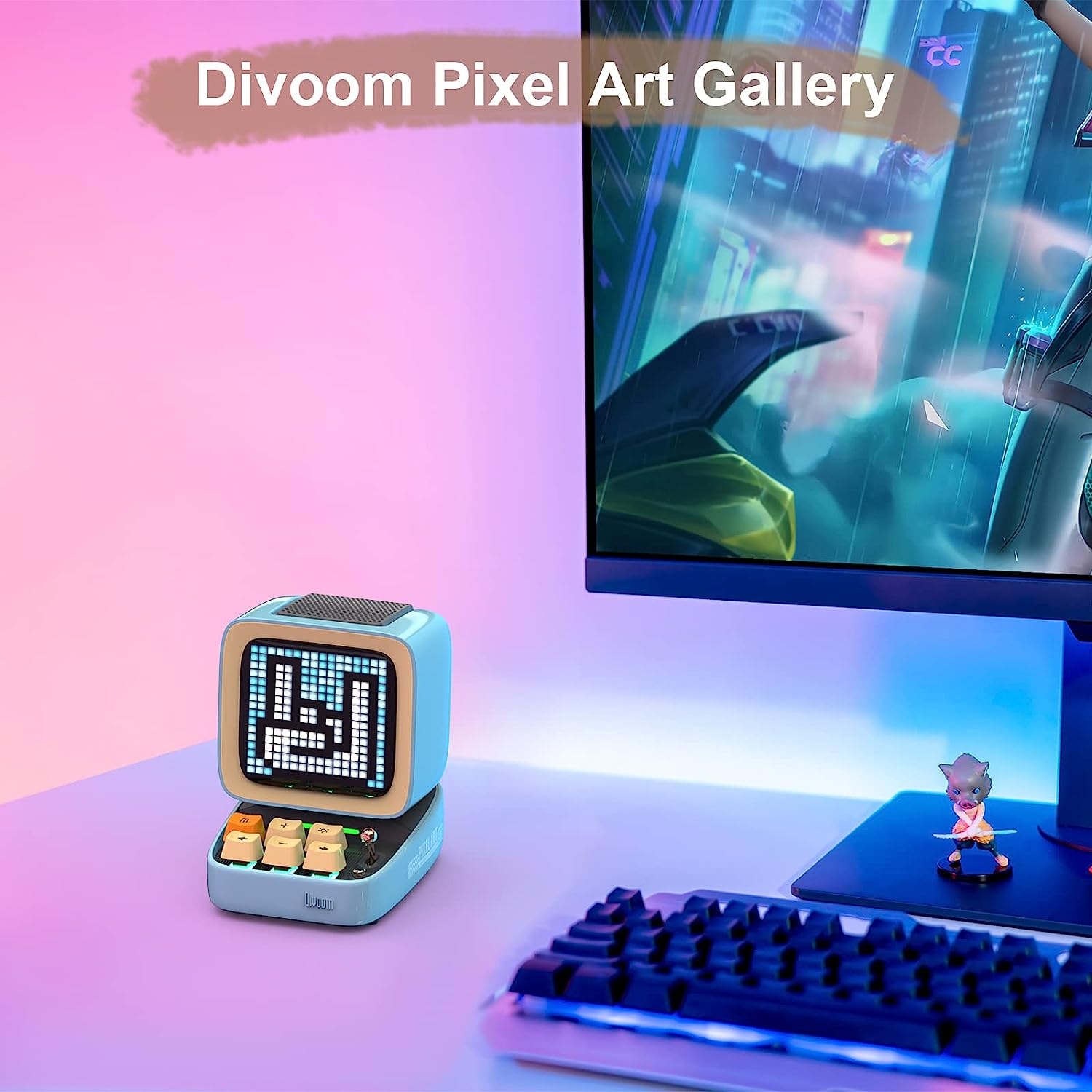 Divoom Ditoo Pixel Art Game Akıllı Bluetooth Hoparlör 89072