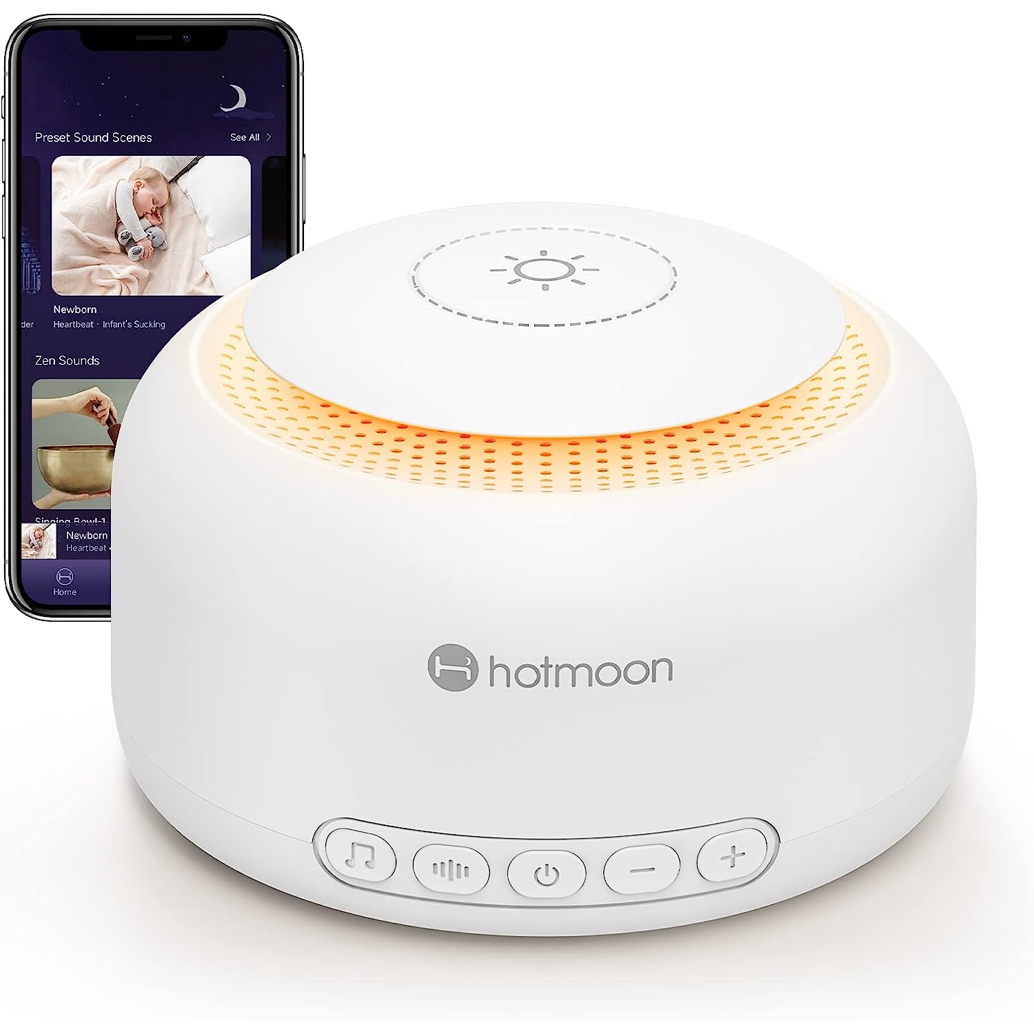 Hotmoon Uyuyanlar İçin Akıllı Gürültü Ses Makinesi 86621 Hotmoon Uyuyanlar İçin Akıllı Gürültü Ses Makinesi 86621