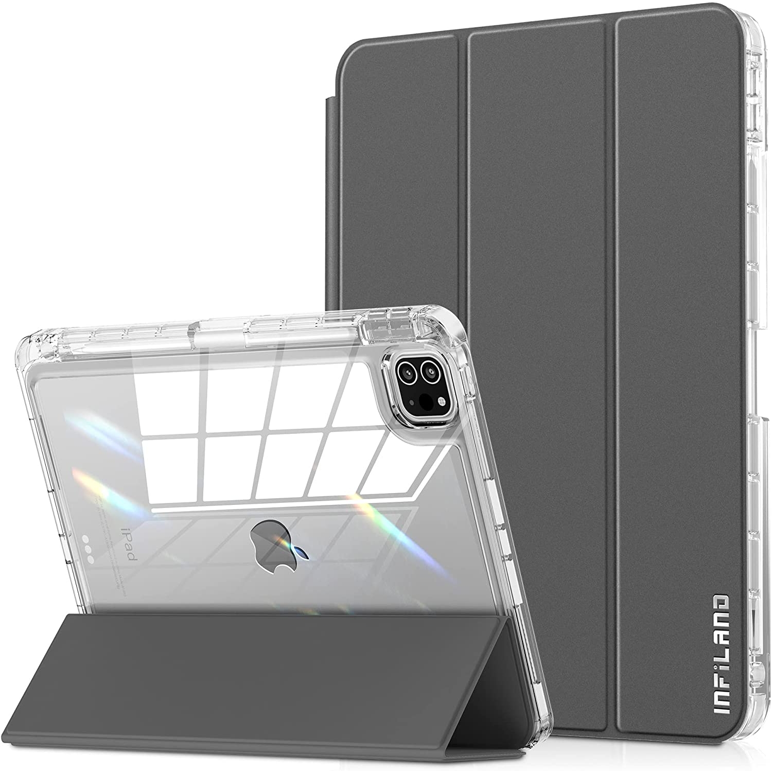 Infiland iPad Pro Kalem Bölmeli Kılıf (11 inç)(4.Nesil) 84565