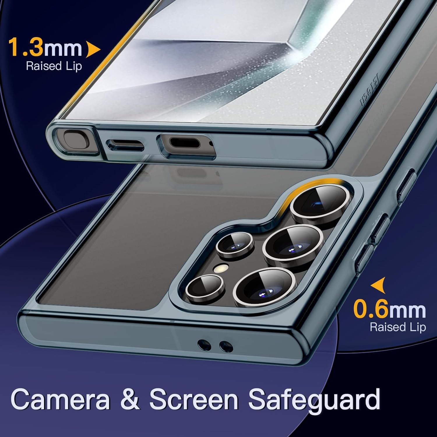 JETech Samsung Galaxy S24 Ultra Bumper Kılıf 89881