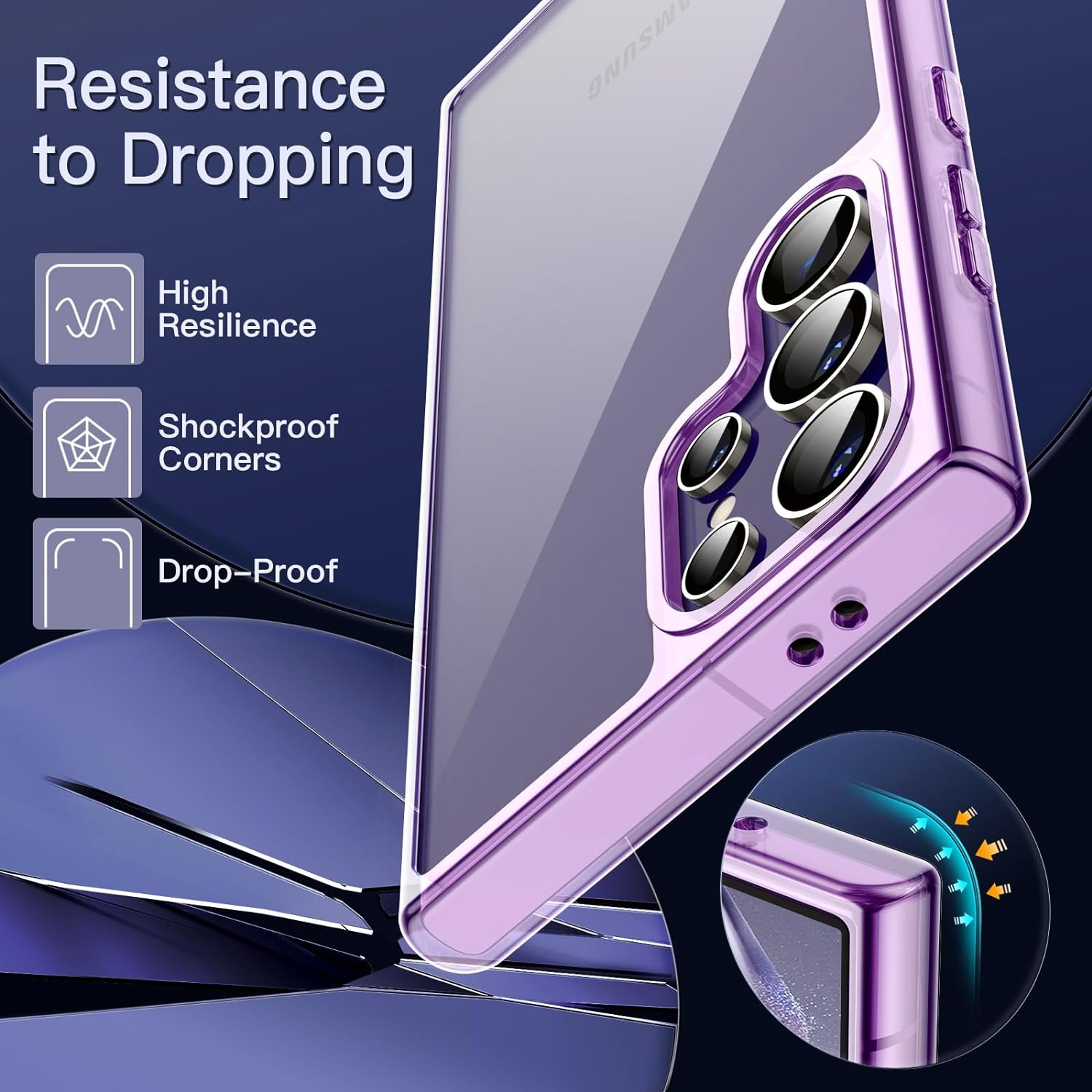 JETech Samsung Galaxy S24 Ultra Bumper Kılıf 89881