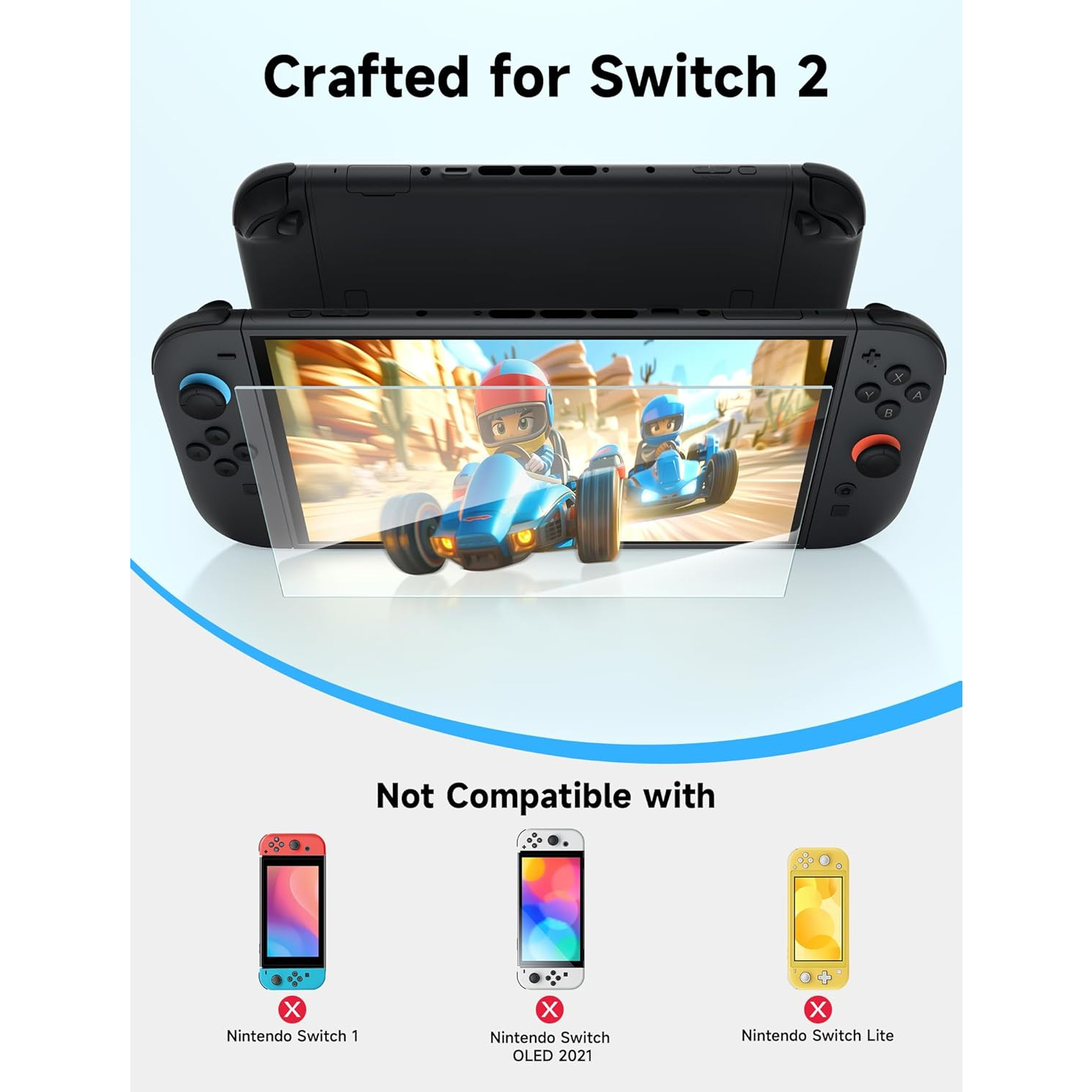JSAUX Nintendo Switch 2 Mat Ekran Koruyucu (3 Adet) 95842