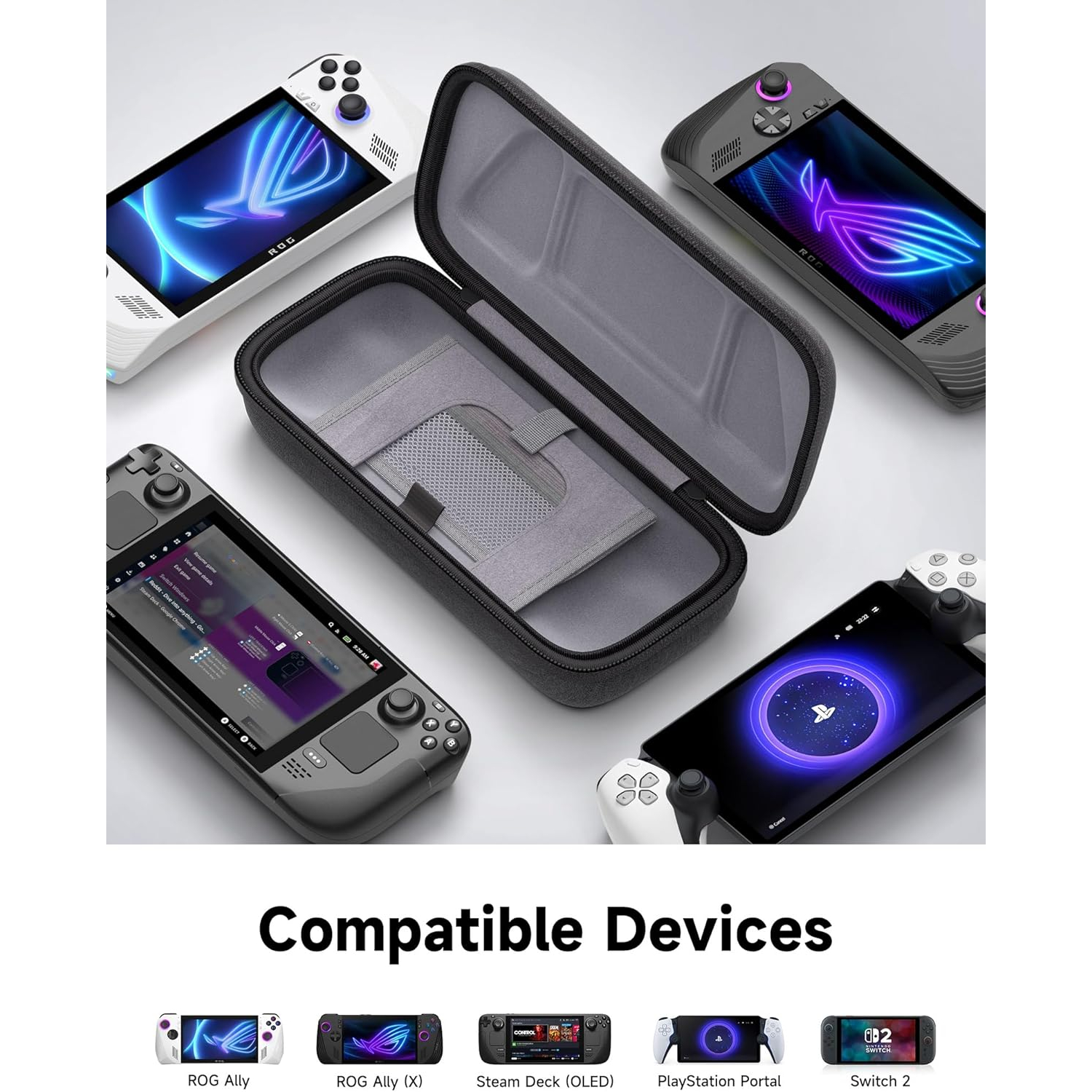 JSAUX Nintendo Switch 2/Steam Deck Taşıma Çantası 95914