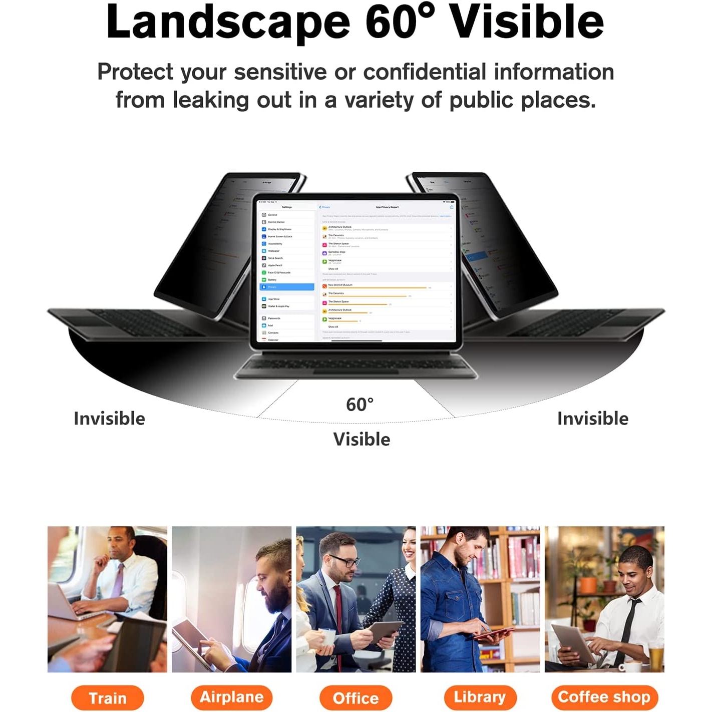 KCT Paperfeel Pro Serisi iPad Pro/Air Privacy Ekran Koruyucu (11 inç) 85072