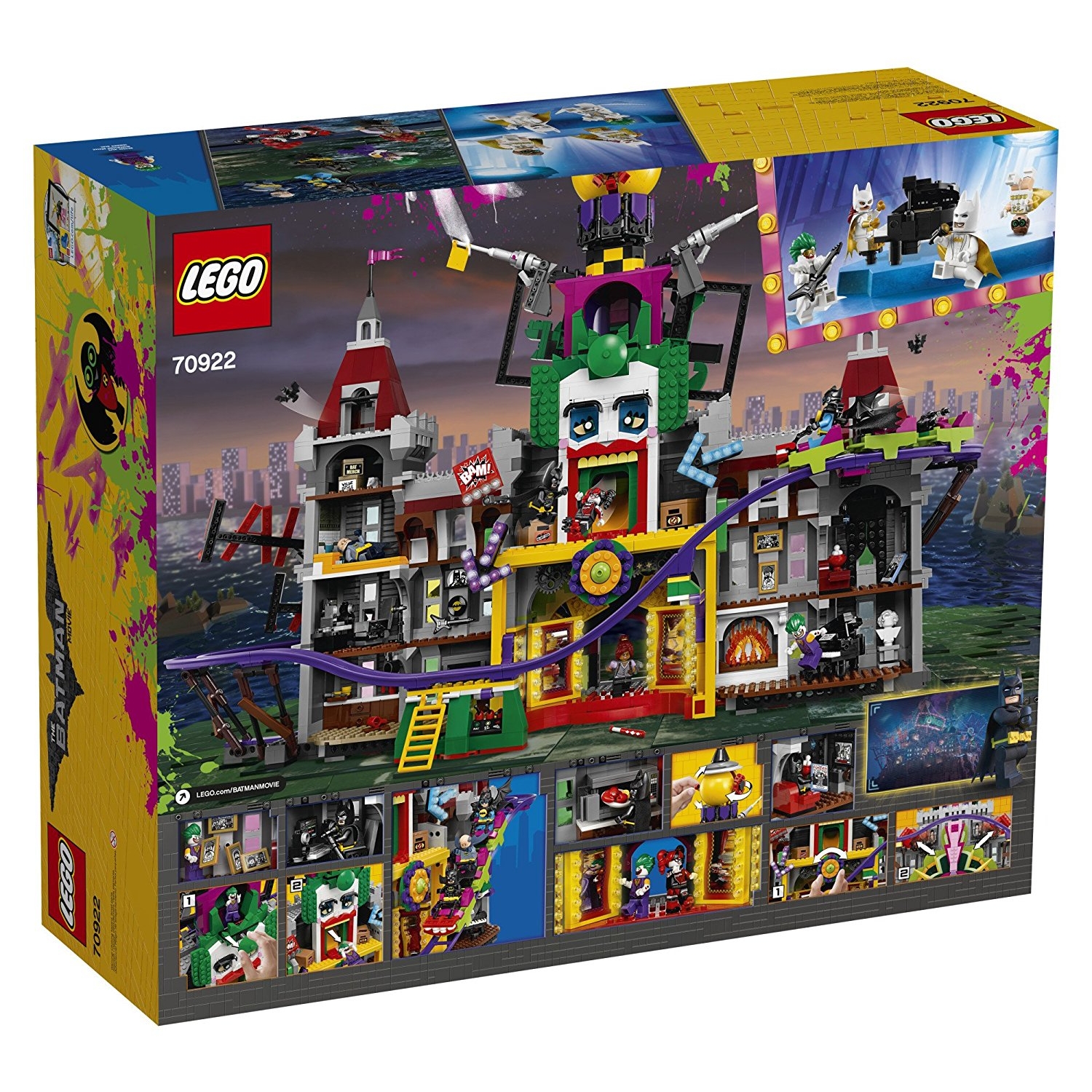 LEGO 70922 Batman Movie Joker Manor Seti 7195