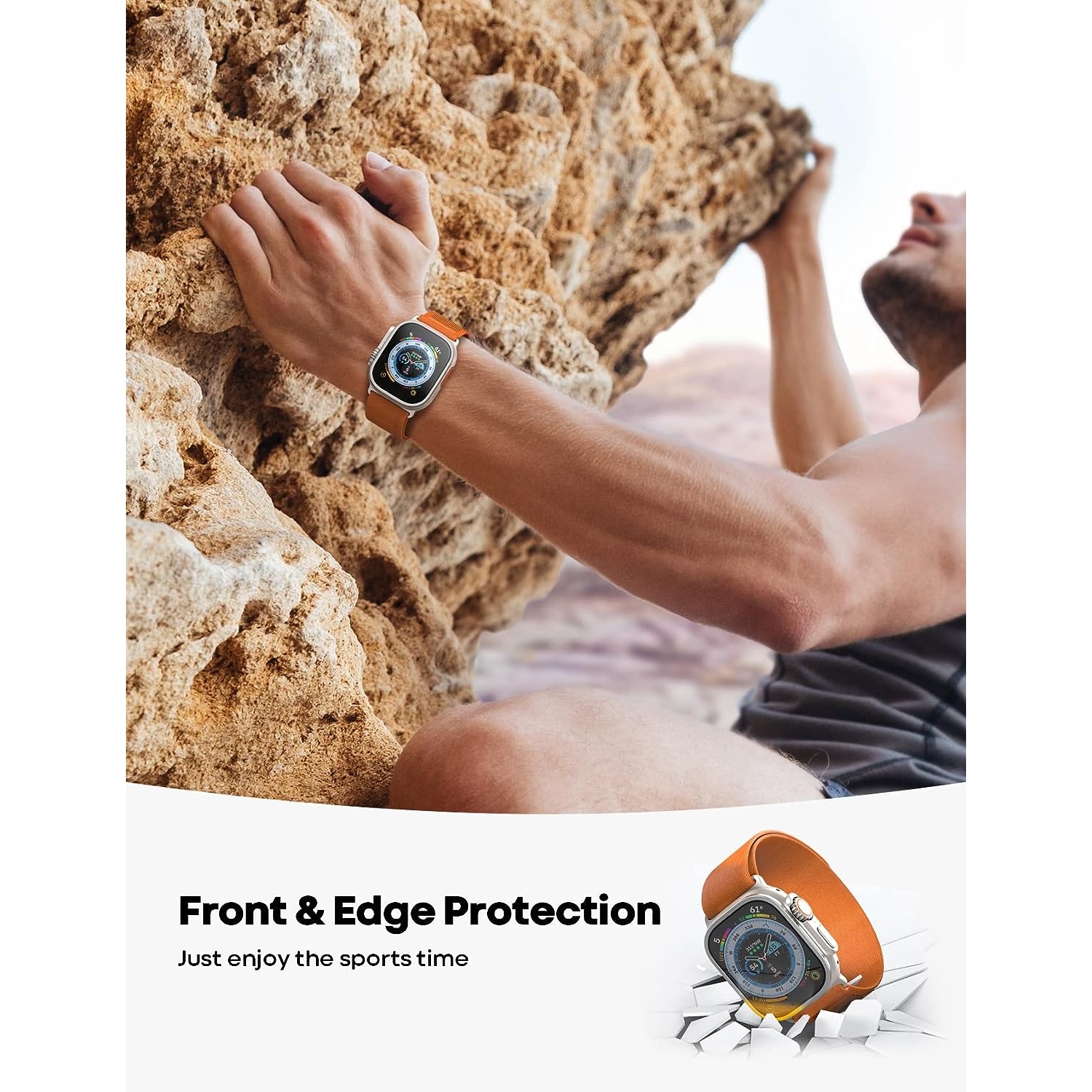 Lamicall Apple Watch Ultra 2.Nesil Ekran Koruyucusu 89086