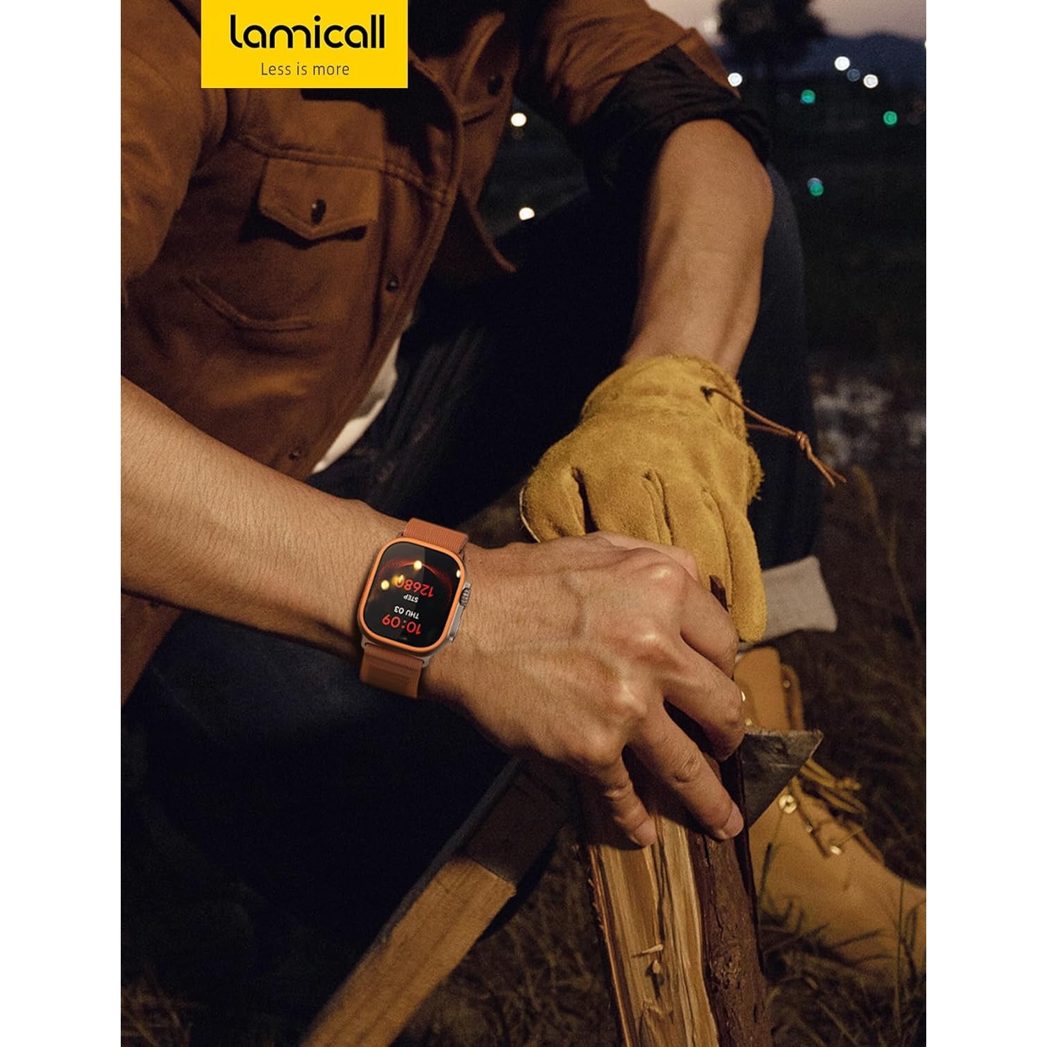 Lamicall Apple Watch Ultra 2.Nesil Ekran Koruyucusu 89086