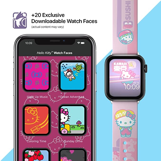 MobyFox Hello Kitty Serisi Apple Watch Kayış 82365