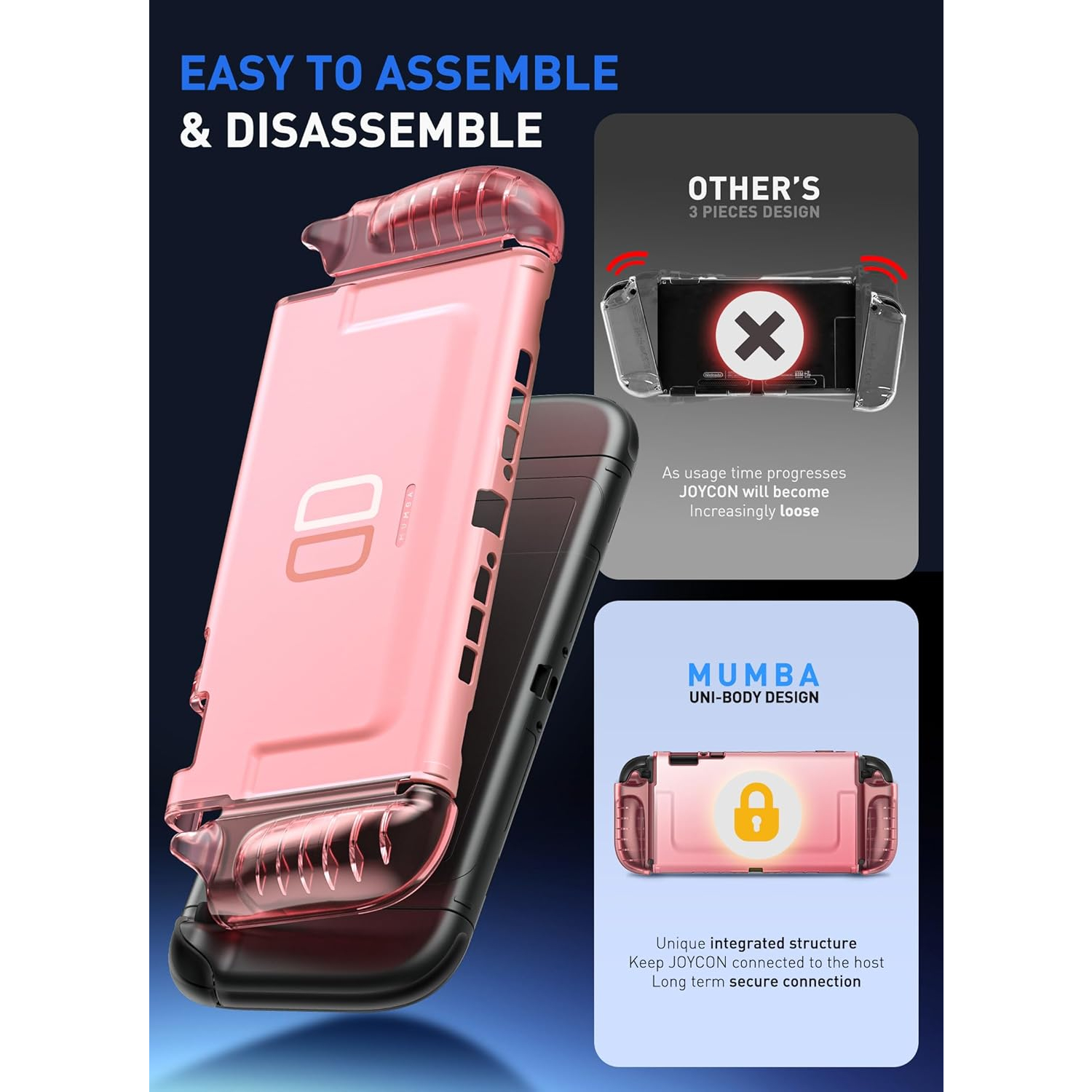 Mumba Nintendo Switch 2 Şeffaf Kılıf 95480