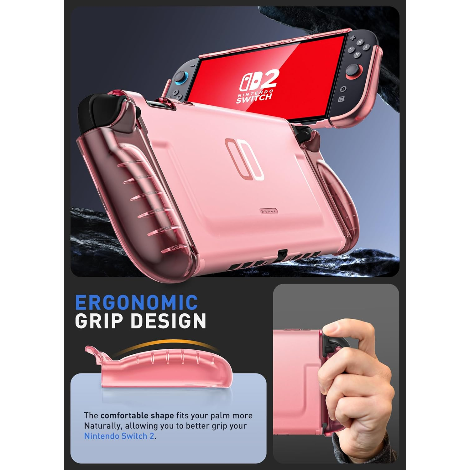 Mumba Nintendo Switch 2 Şeffaf Kılıf 95480