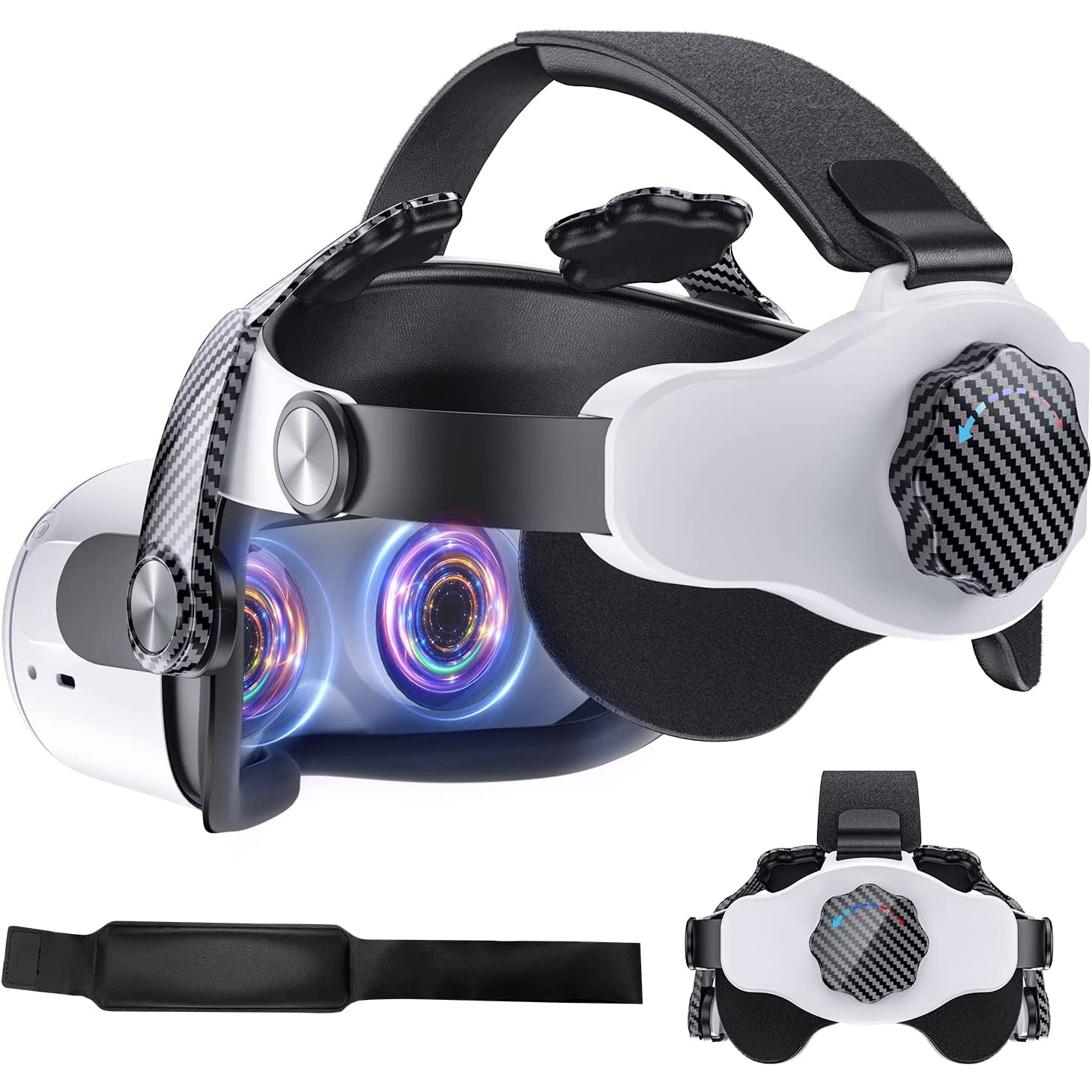 NexiGo Oculus Quest 2 Uyumlu Kafa Kayışlı VR Gözlük 86558