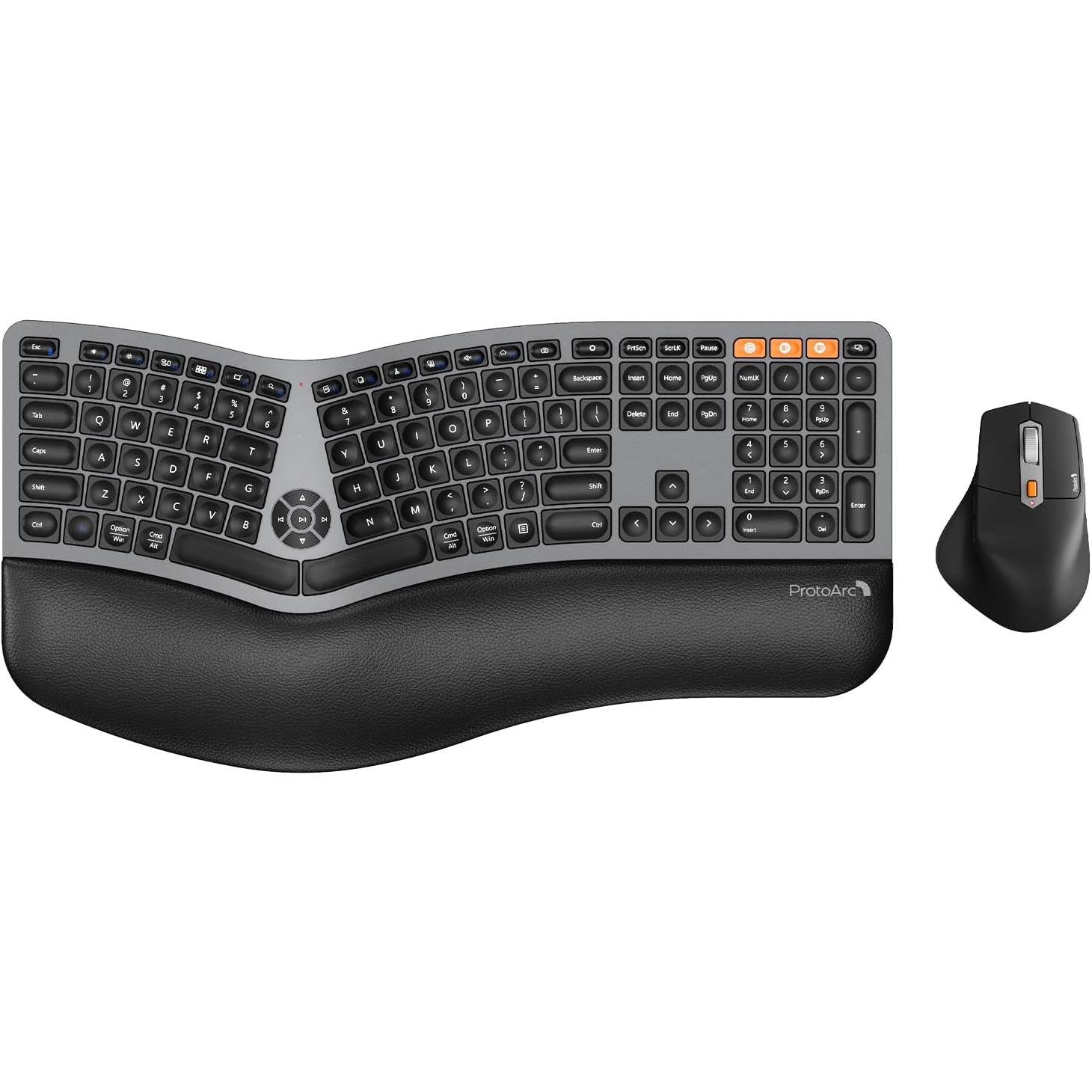 ProtoArc Ergonomik Kablosuz Klavye Fare 89692