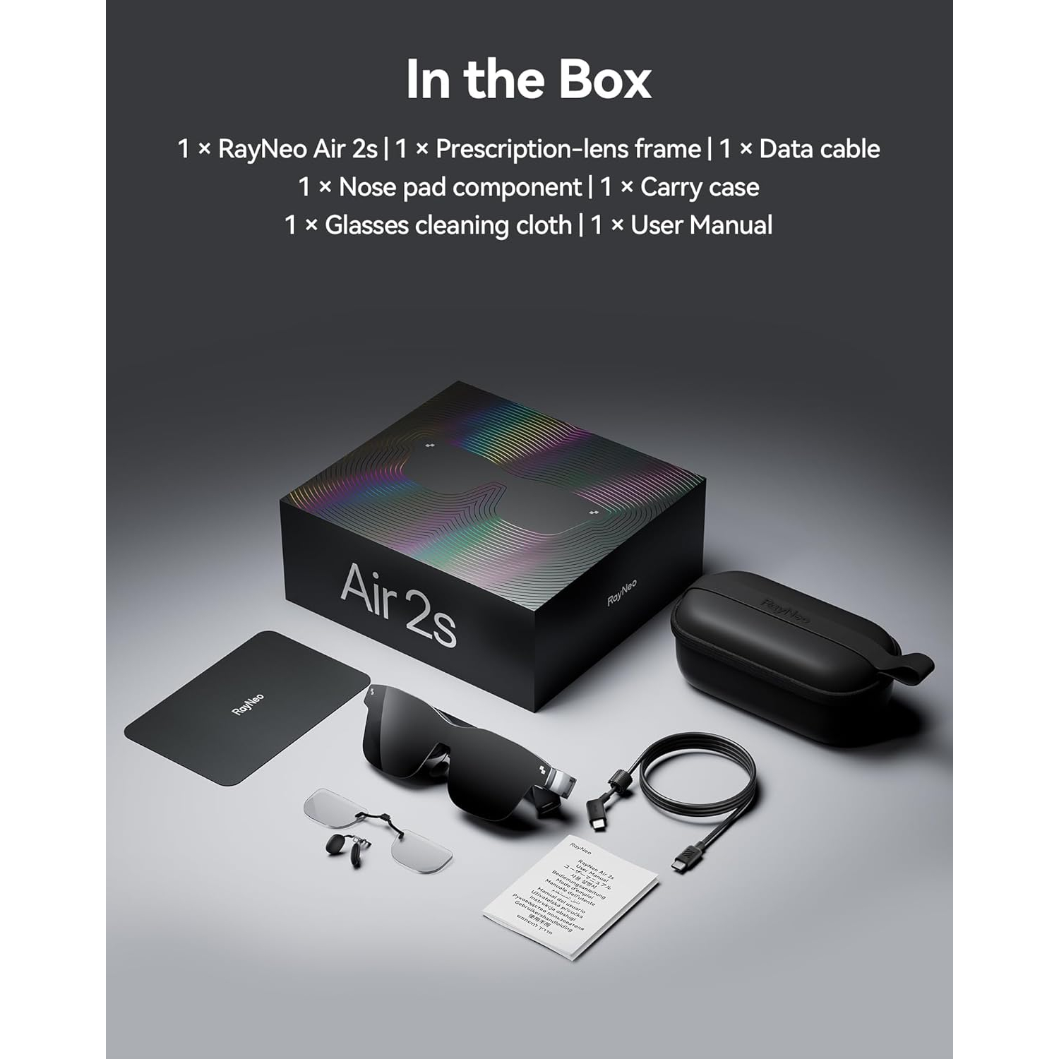 RAYNEO Air 2S AR Akıllı Gözlük 93722