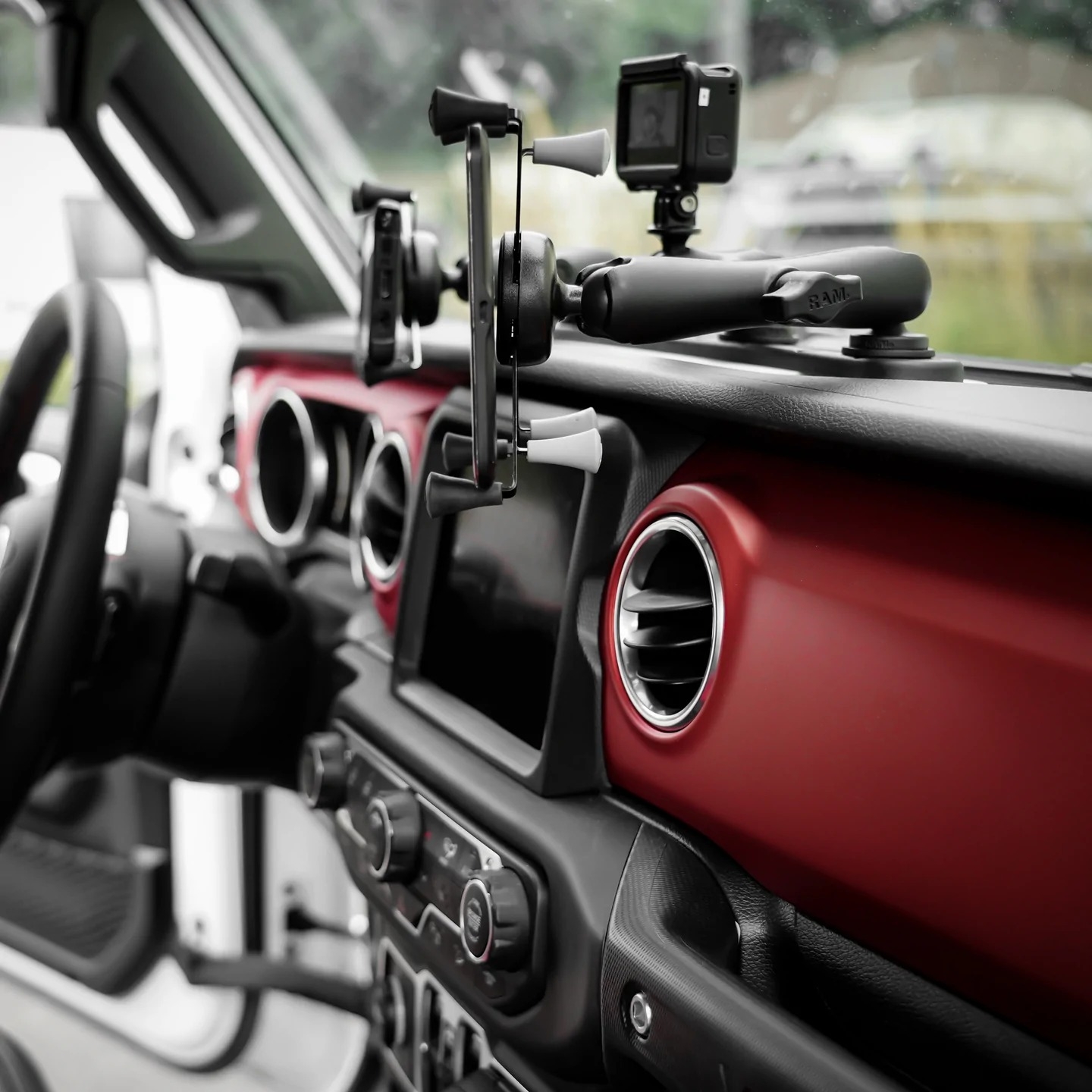 Ram Mounts Jeep JL/JLU/Gladiator İçin Tough-Track RAM-DT-204-TRACK-A12U ...