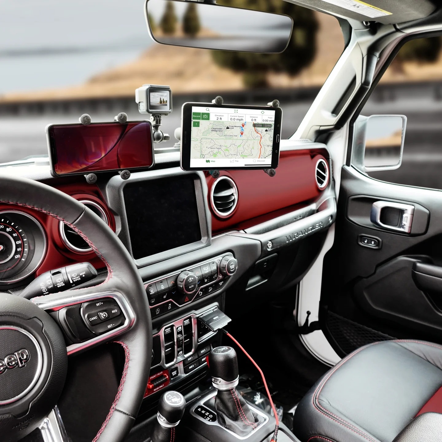 Ram Mounts Jeep JL/JLU/Gladiator İçin Tough-Track RAM-DT-204-TRACK-A12U ...