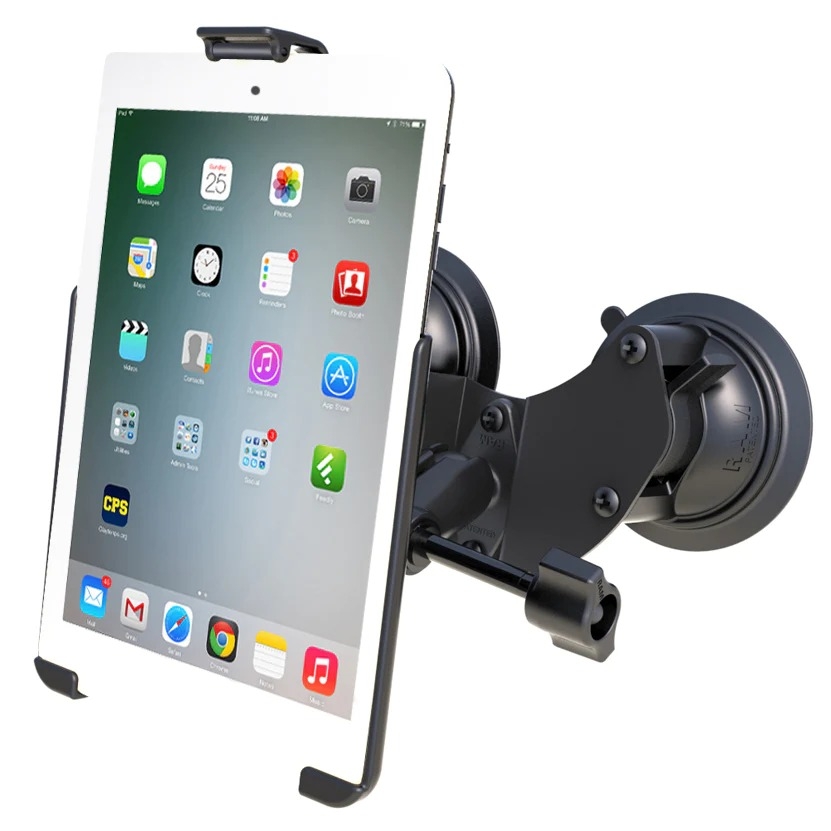 Ram Mounts iPad Mini 1/3.Nesil Uyumlu Çift Vakumlu EZ-Rollr Tablet ...