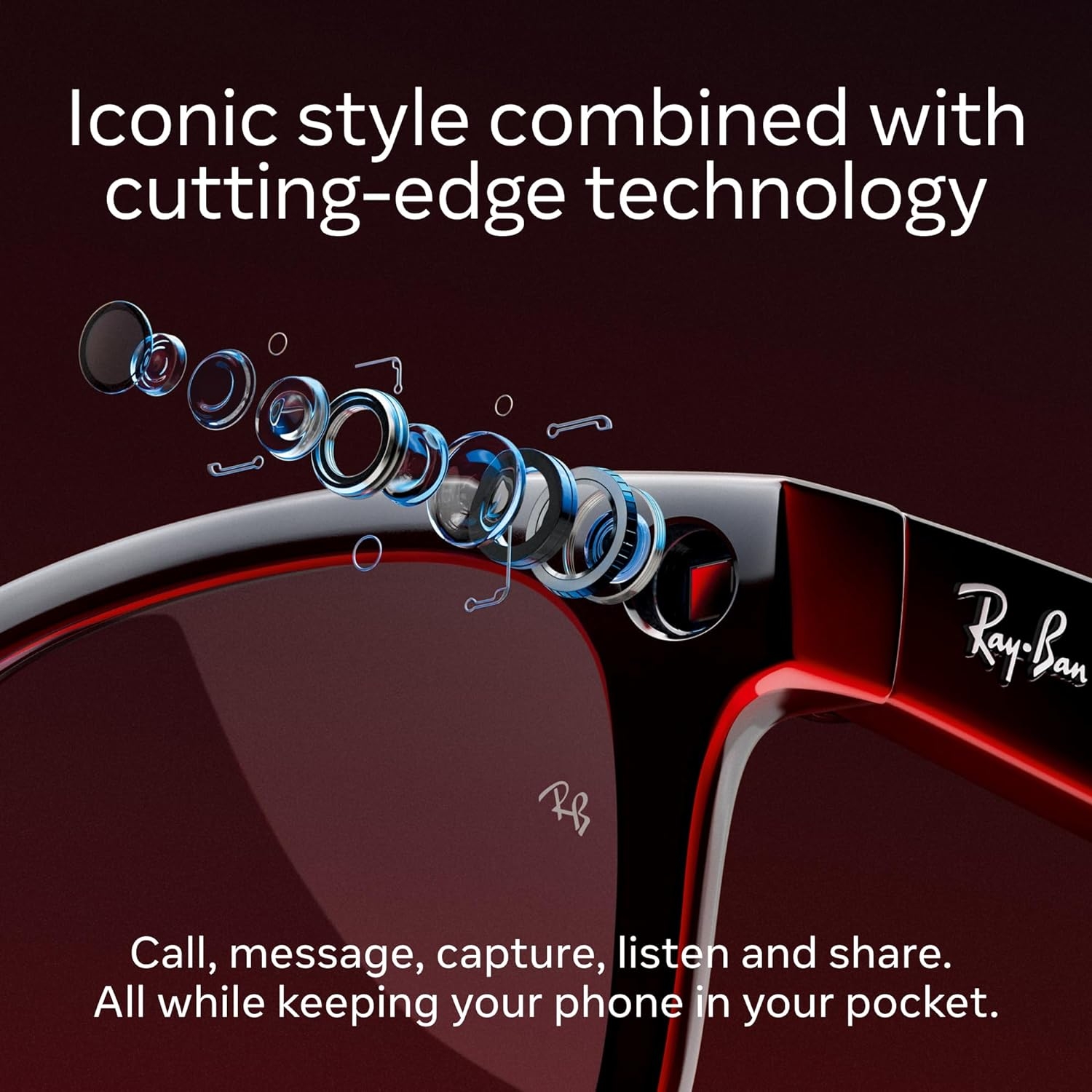 Ray-Ban Meta Wayfarer Large Akıllı Gözlük (Transitions) 89417