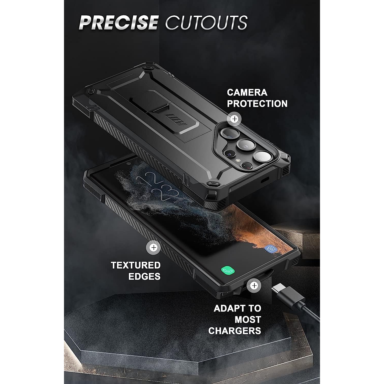 SUPCASE UB Edge Pro Serisi Samsung Galaxy S23 Ultra Kılıf 84783