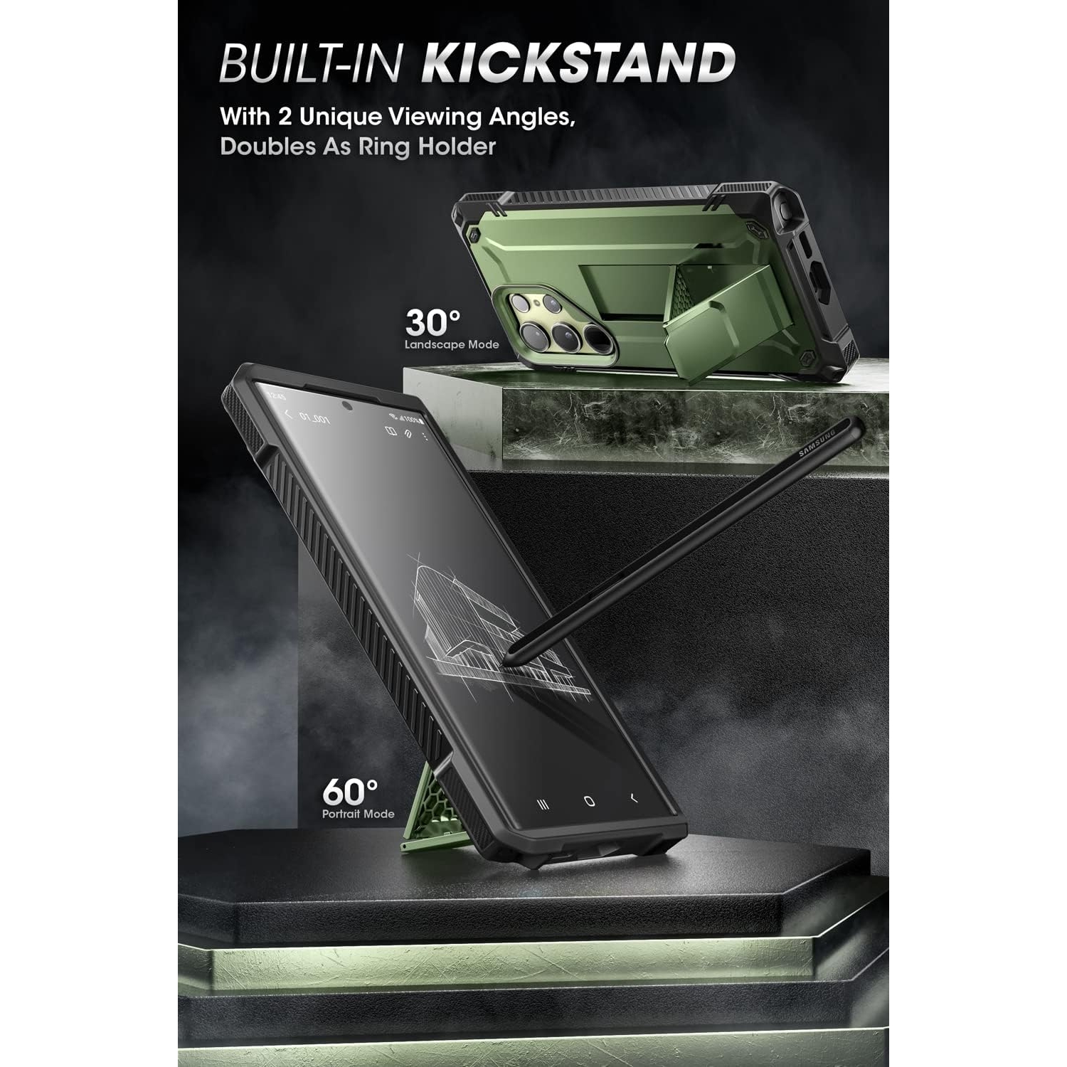 SUPCASE UB Edge Pro Serisi Samsung Galaxy S23 Ultra Kılıf 84783