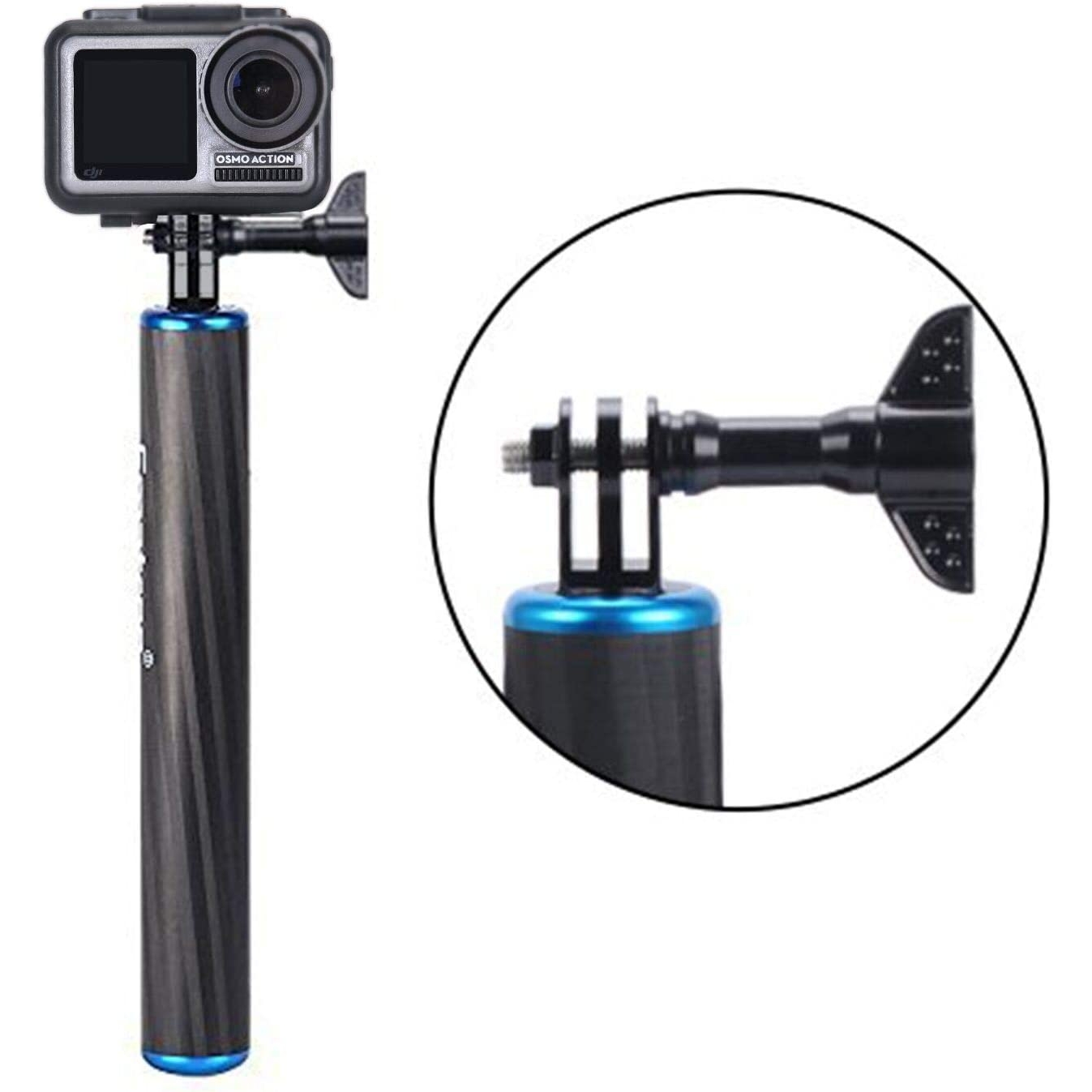 Smatree F1 GoPro Max/GoPro Hero İçin Karbon Fiber Tutucu 82810