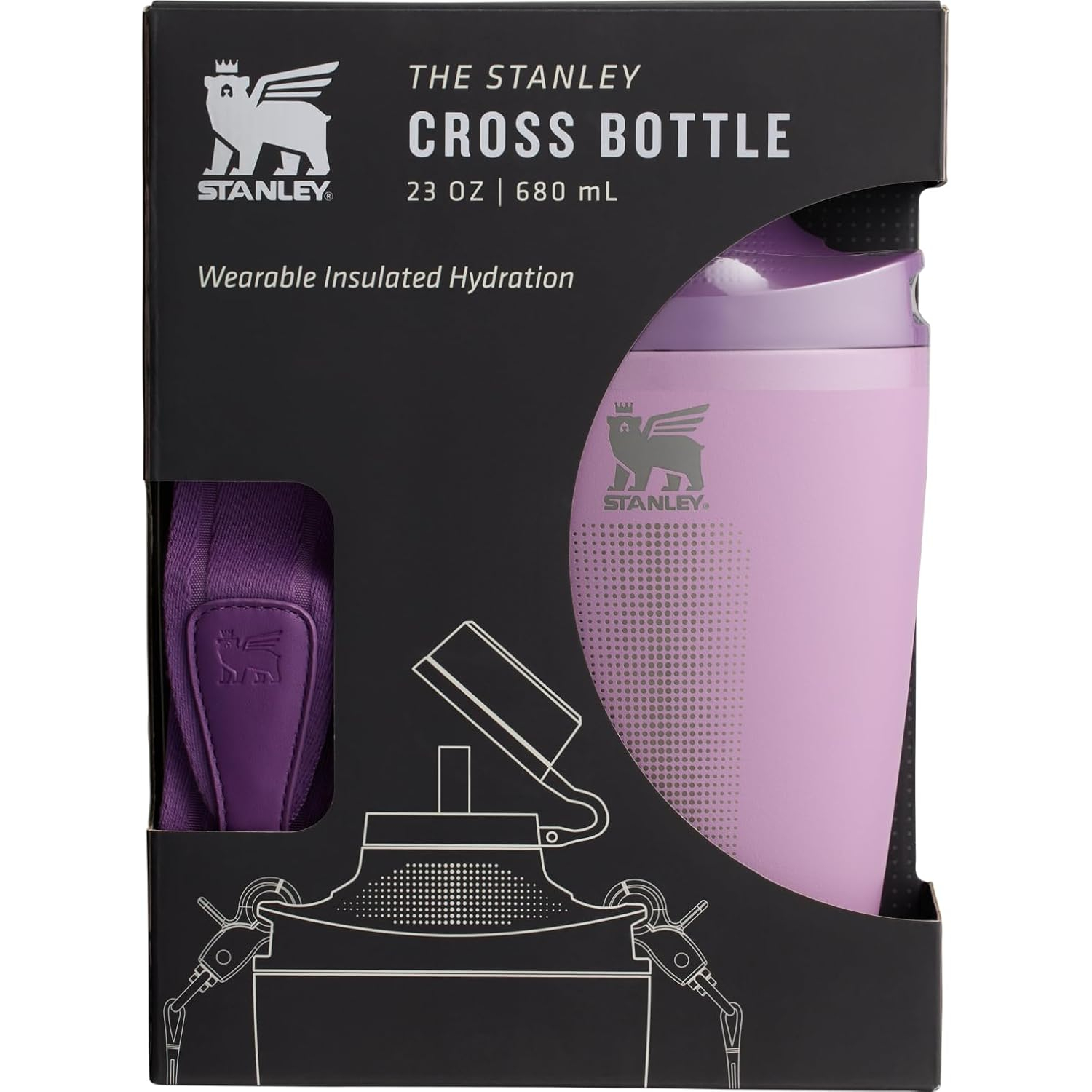 Stanley Cross Paslanmaz Çelik Termos (680mL) 93544