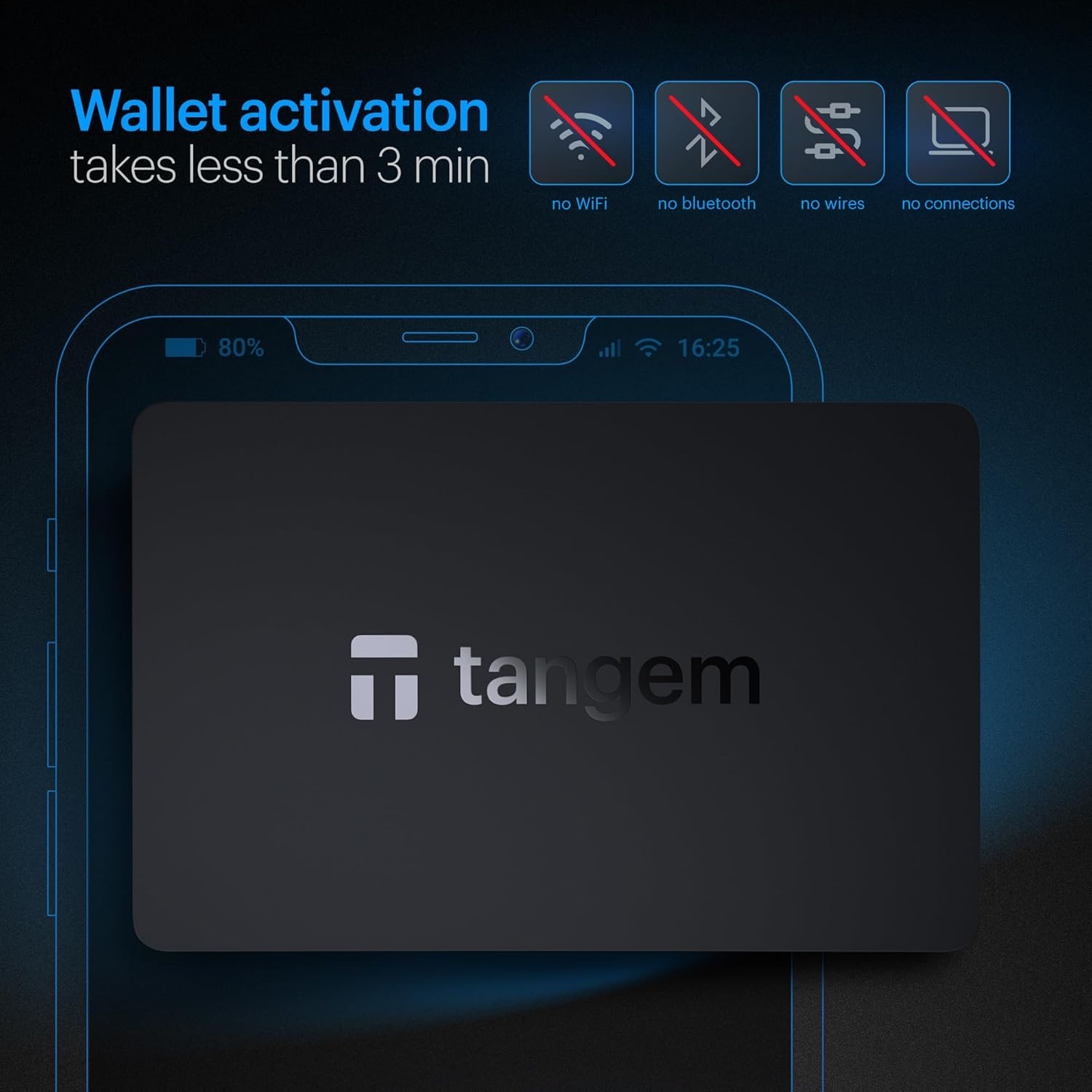 TANGEM Kripto Para Cüzdanı (Cold Wallet)(3 Paket) 94594