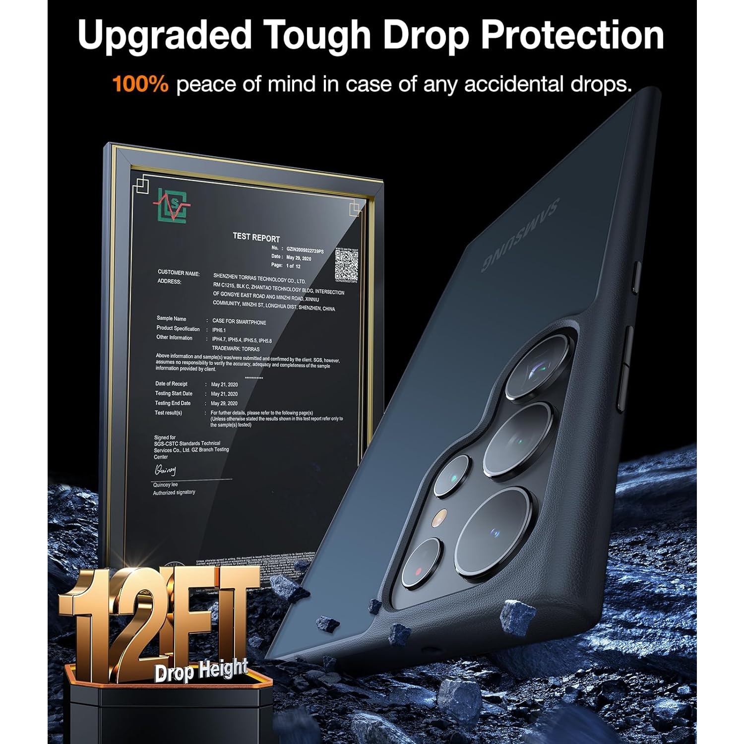 TORRAS Guardian Serisi Galaxy S24 Ultra Kılıf 89793