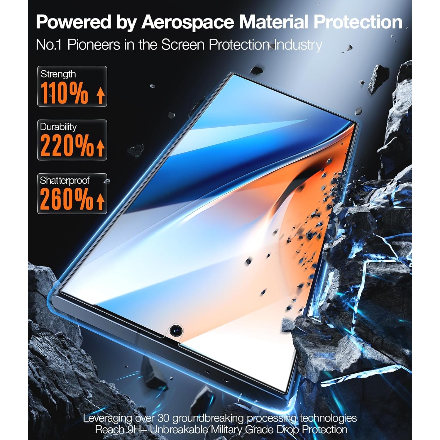 TORRAS Diamond Shield Galaxy S24 Ultra Ekran Koruyucu 88884